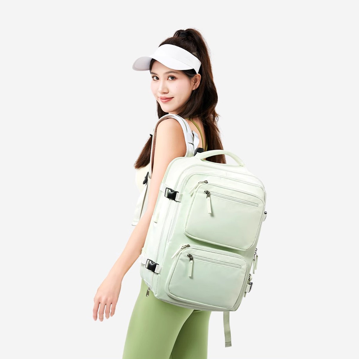 Jual LEXY Tas Ransel Travel Wanita Anti Air Kapasitas Besar Ransel ...