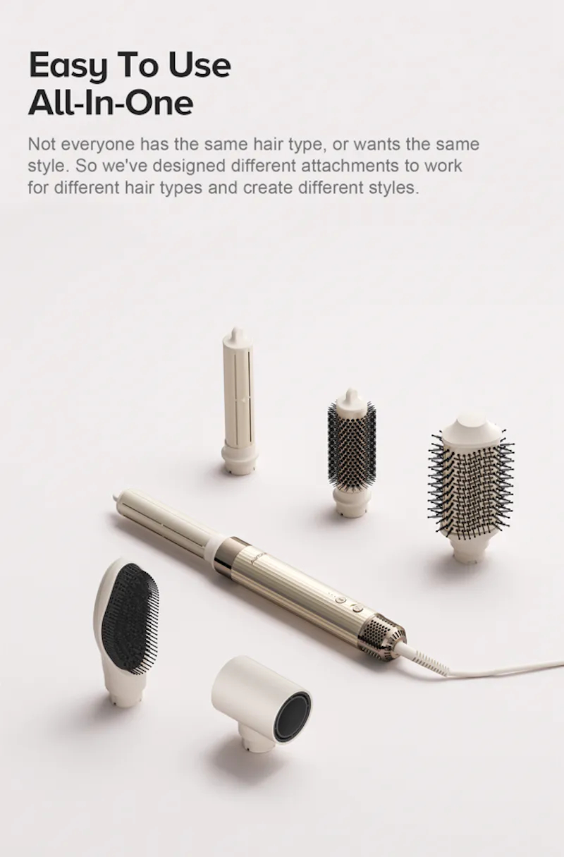 Jual [NEW LAUNCH] Airbot Aria HyperStyler High Speed Hair Dryer & Multi ...