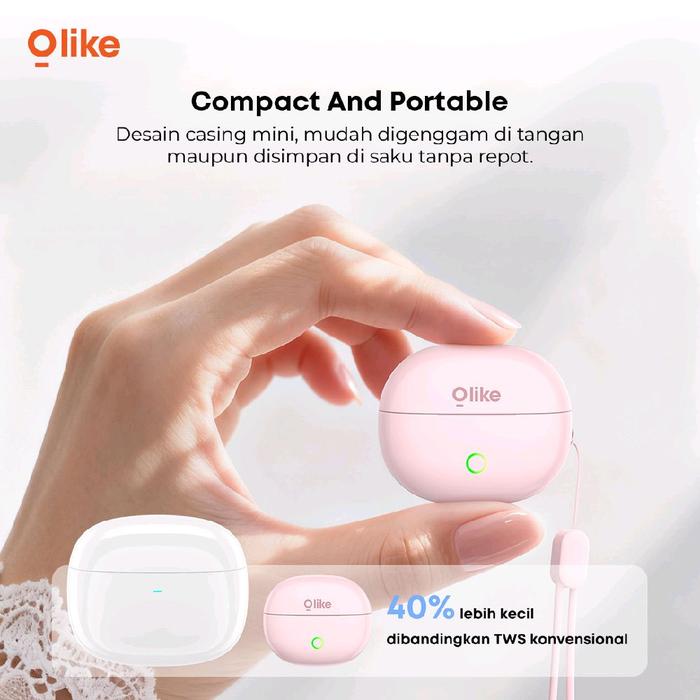 Jual Olike T206 TWS True Wireless Earbuds Headset Bluetooth 6.0 IPX4 ...