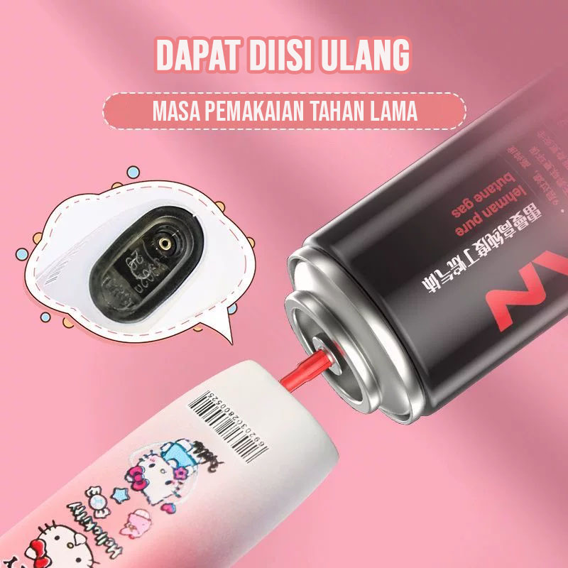 Jual BBAK Korek Api Gas Motif Kartun 3D Api Biru Bodi Besi Warna ...