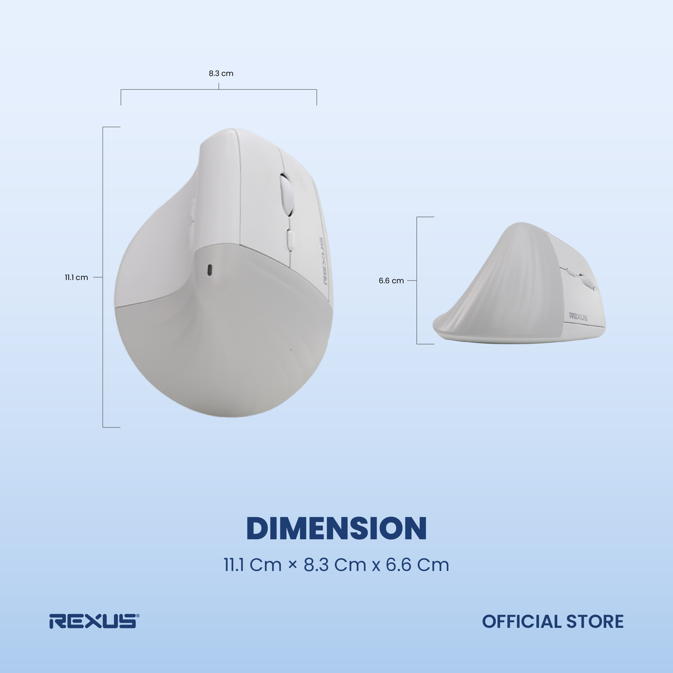 Jual Rexus Mouse Wireless Office Clif II QV270 | Shopee Indonesia