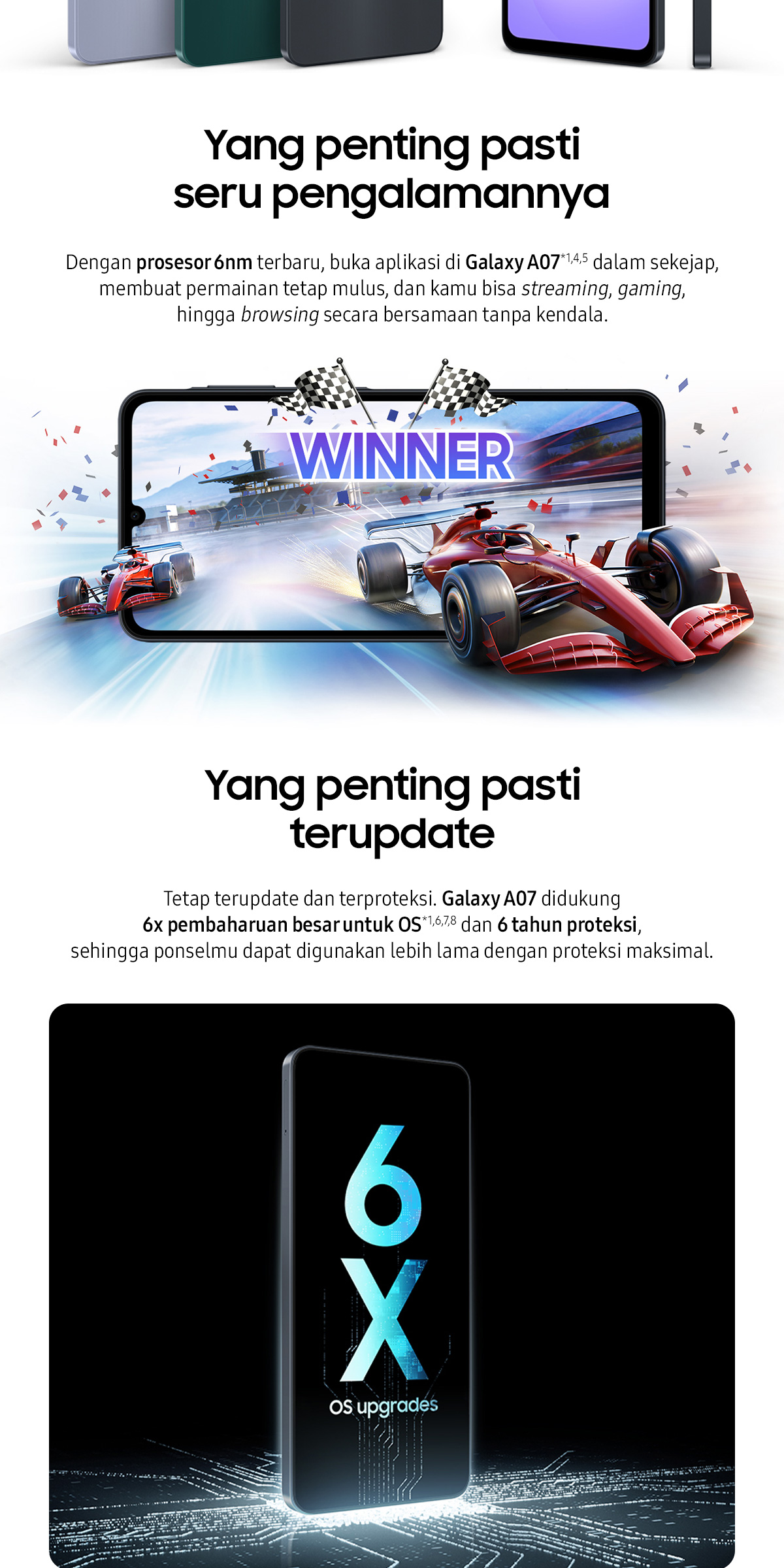Jual Samsung Galaxy A07 4/64GB - Black | Shopee Indonesia