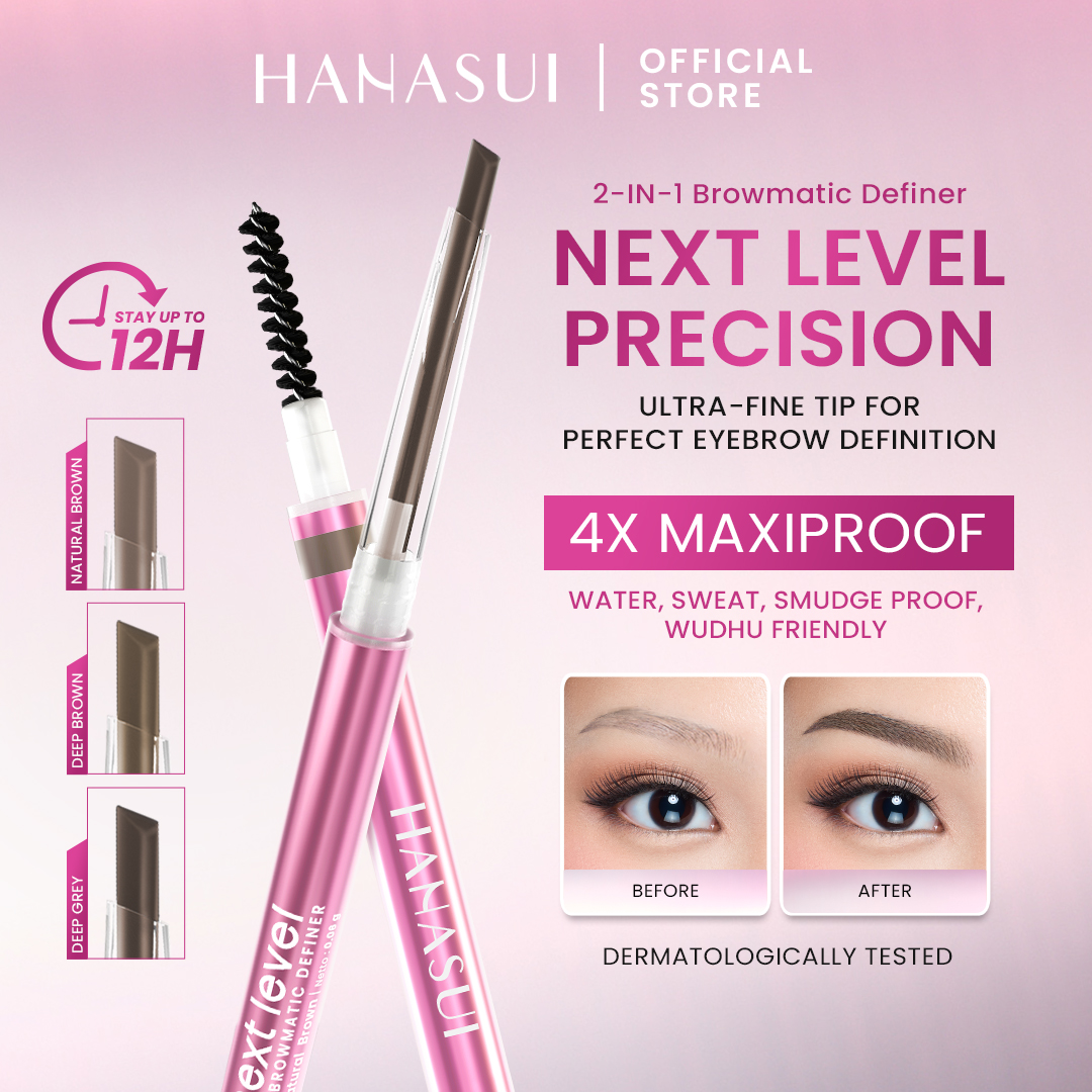 Jual [NEW] Hanasui Next Level 2 in 1 Browmatic Definer - 0.06 gr ...