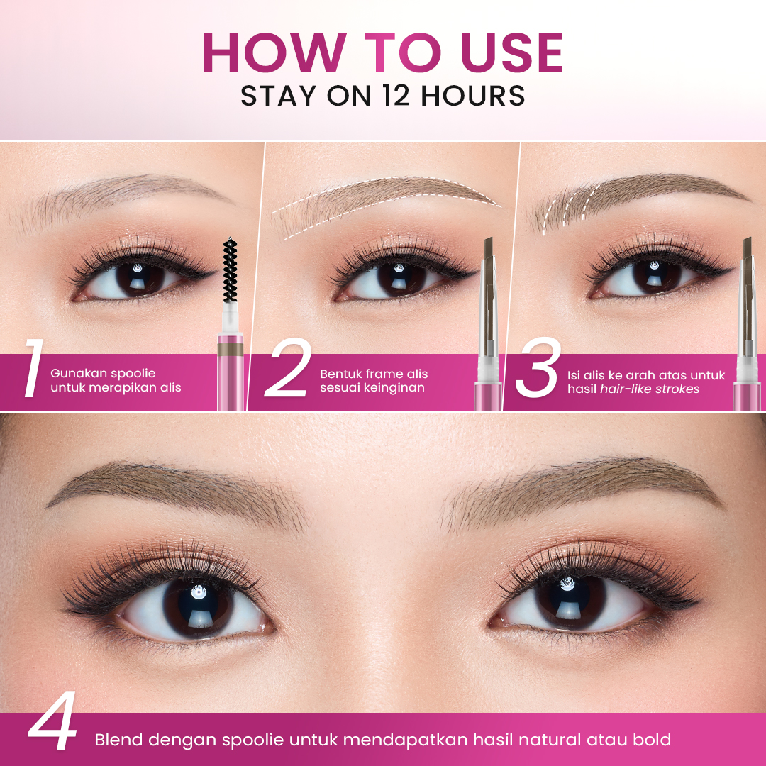 Jual Hanasui Next Level 2 in 1 Browmatic Definer - 0.06 gr, Waterproof ...