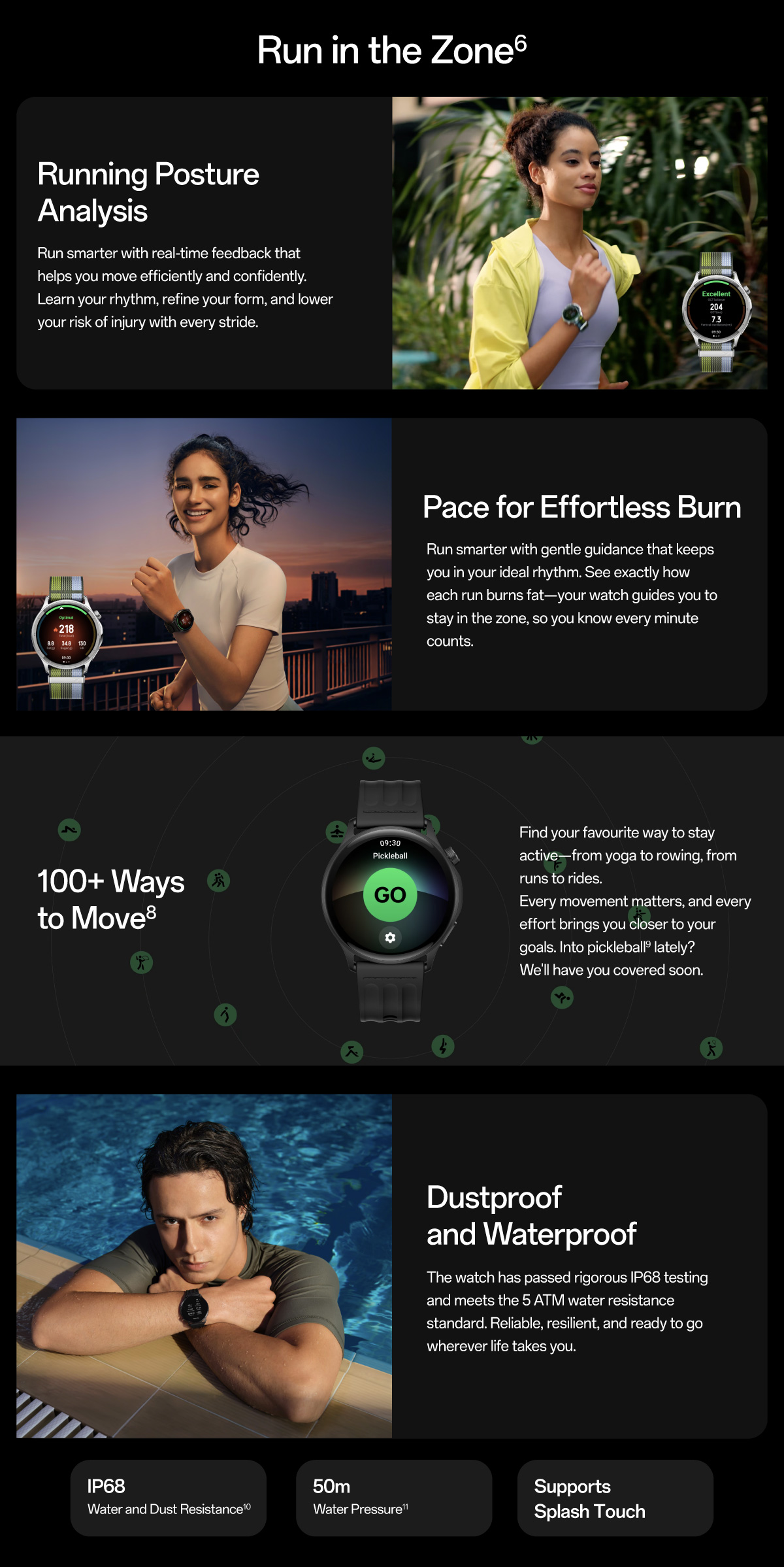 Jual [NEW] OPPO Watch S Smartwatch for Running, Fitness & Health [Ultra ...