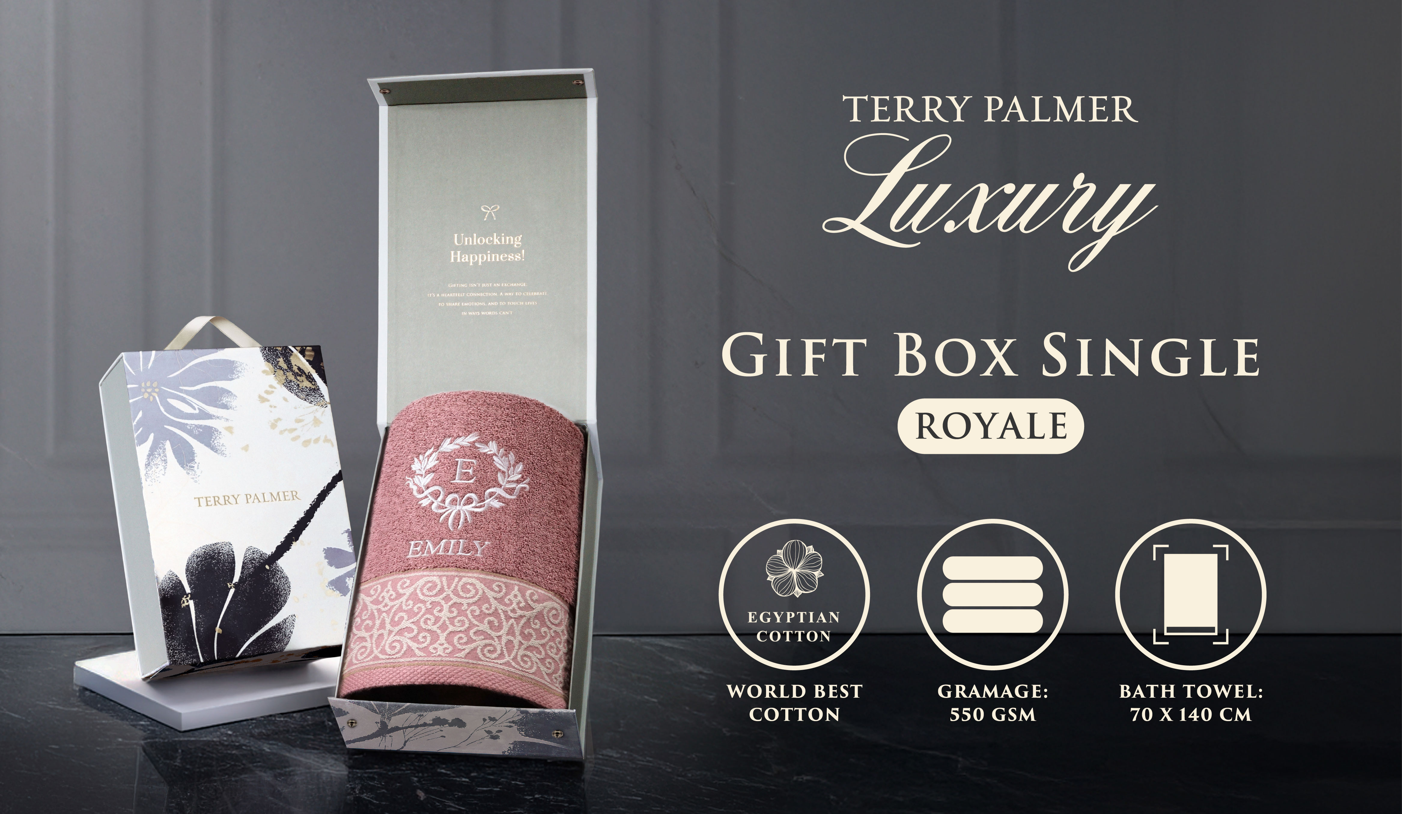 Jual Terry Palmer Luxury - Royale (Handuk Single Set) / Handuk ...