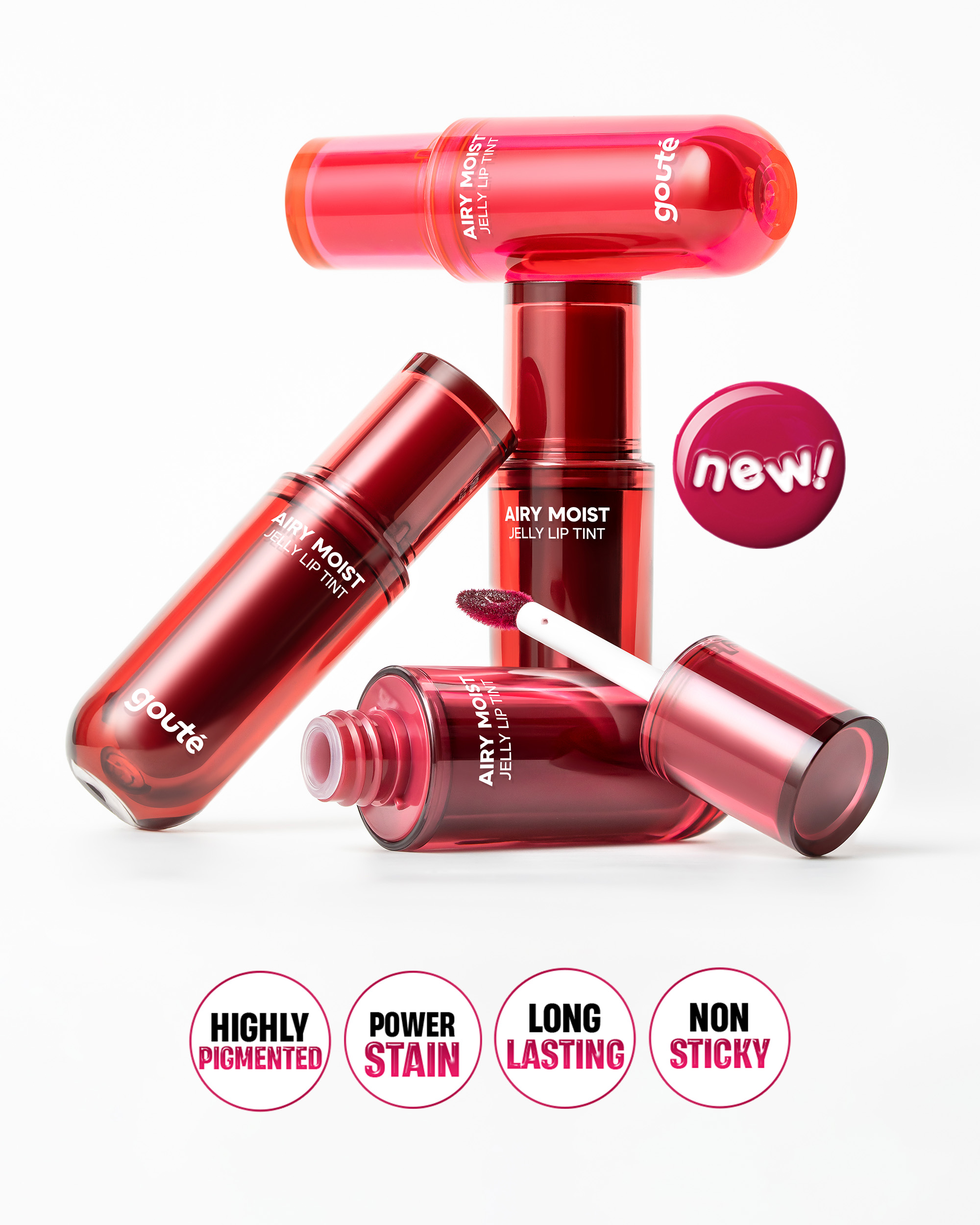 Jual Goute Airy Jelly Lip Tint Stain - Light Moist | Long Lasting up ...