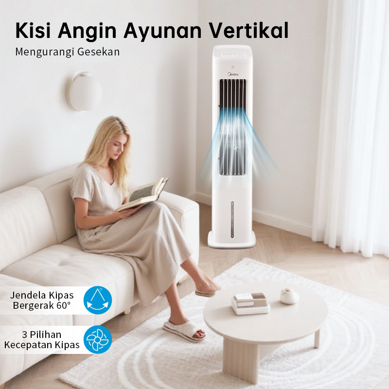 Jual Midea 3-in-1 Evaporative Air Cooler - MAC500M0BPW (5L) | Shopee ...