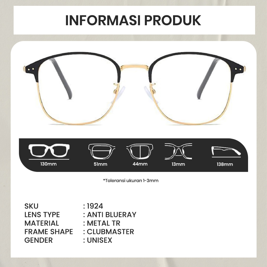 Jual Berrybarton Kacamata Minus Anti Radiasi Blueray Paket Kacamata ...