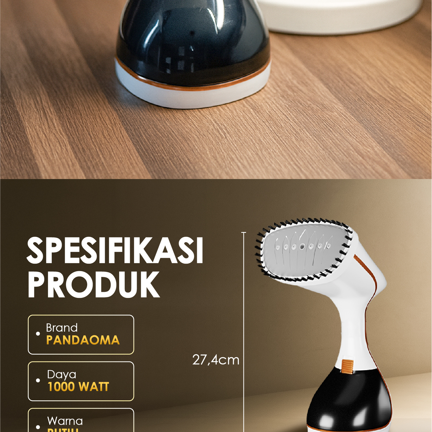 Jual Pandaoma Setrika Uap Verti Setrika Kapasitas Besar 360ml dengan ...