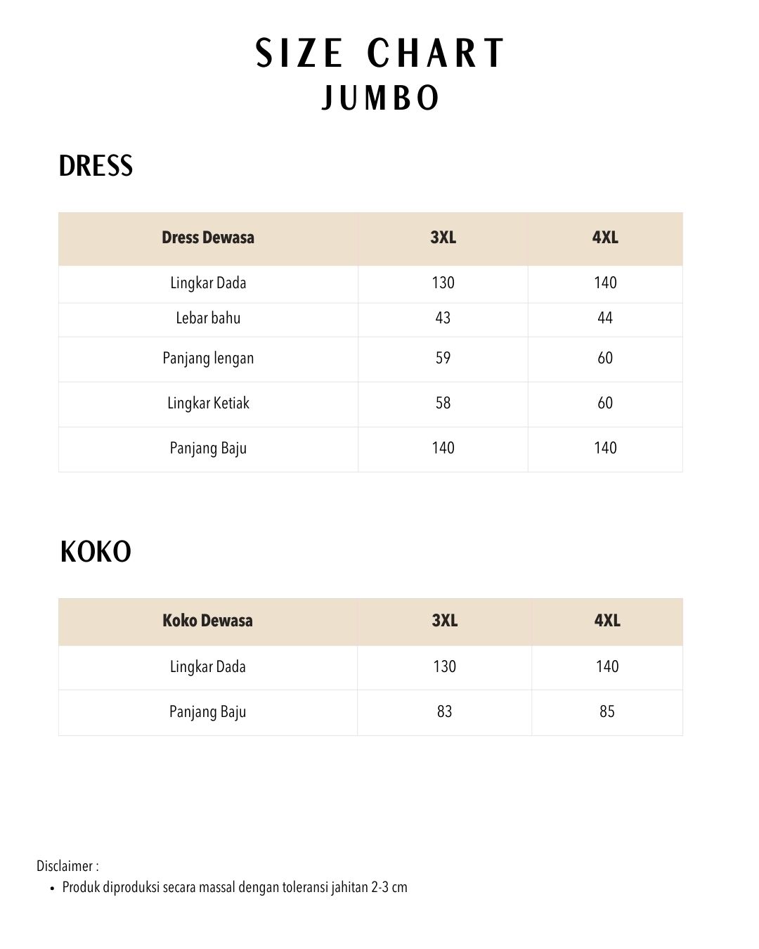 Jual [SARIMBIT RAYA] HIRA - Sarimbit Jumbo | Jasmine Olea Kafa Family ...