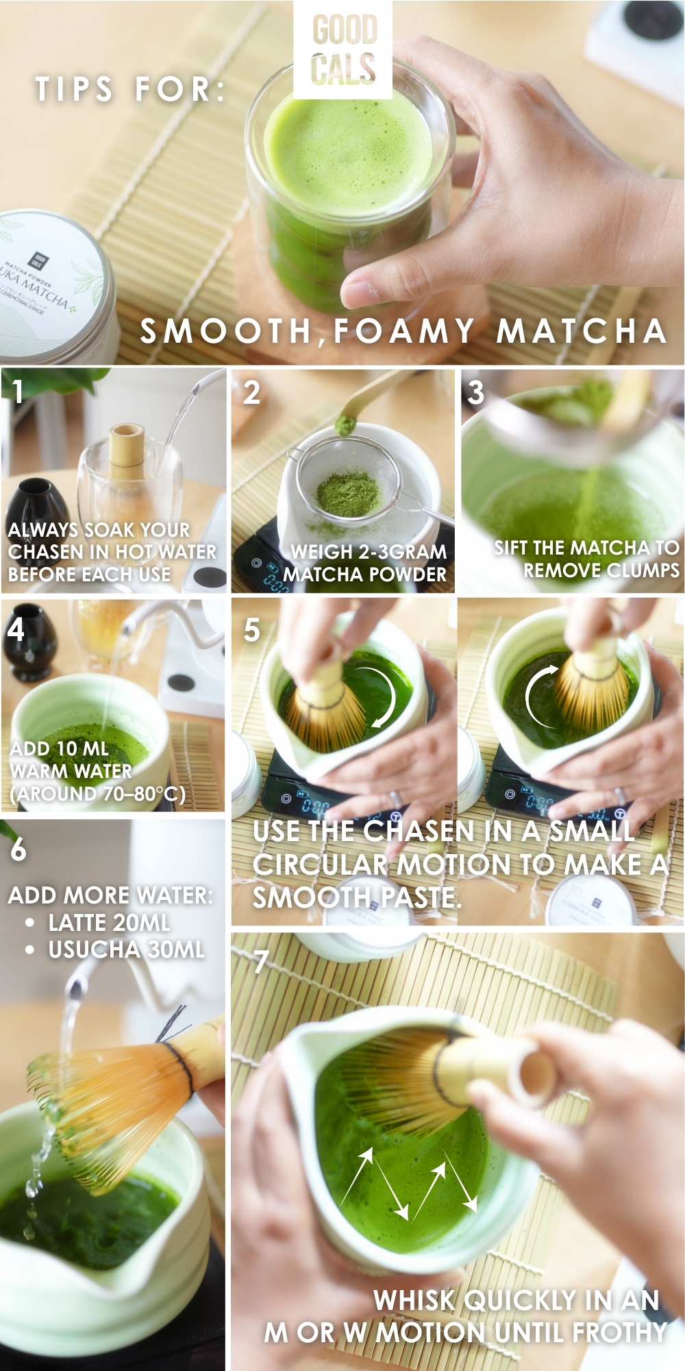 Jual Matcha Ceremonial Grade Pure Matcha Powder GOODCALS: Zuiko ...