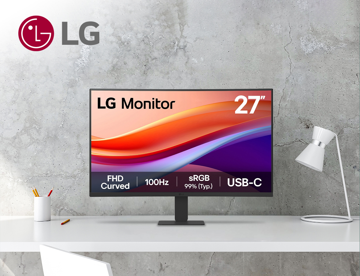 Jual LG Curved Monitor FHD 27 inci sRGB 99% (Typ.) - 100Hz Refresh Rate ...