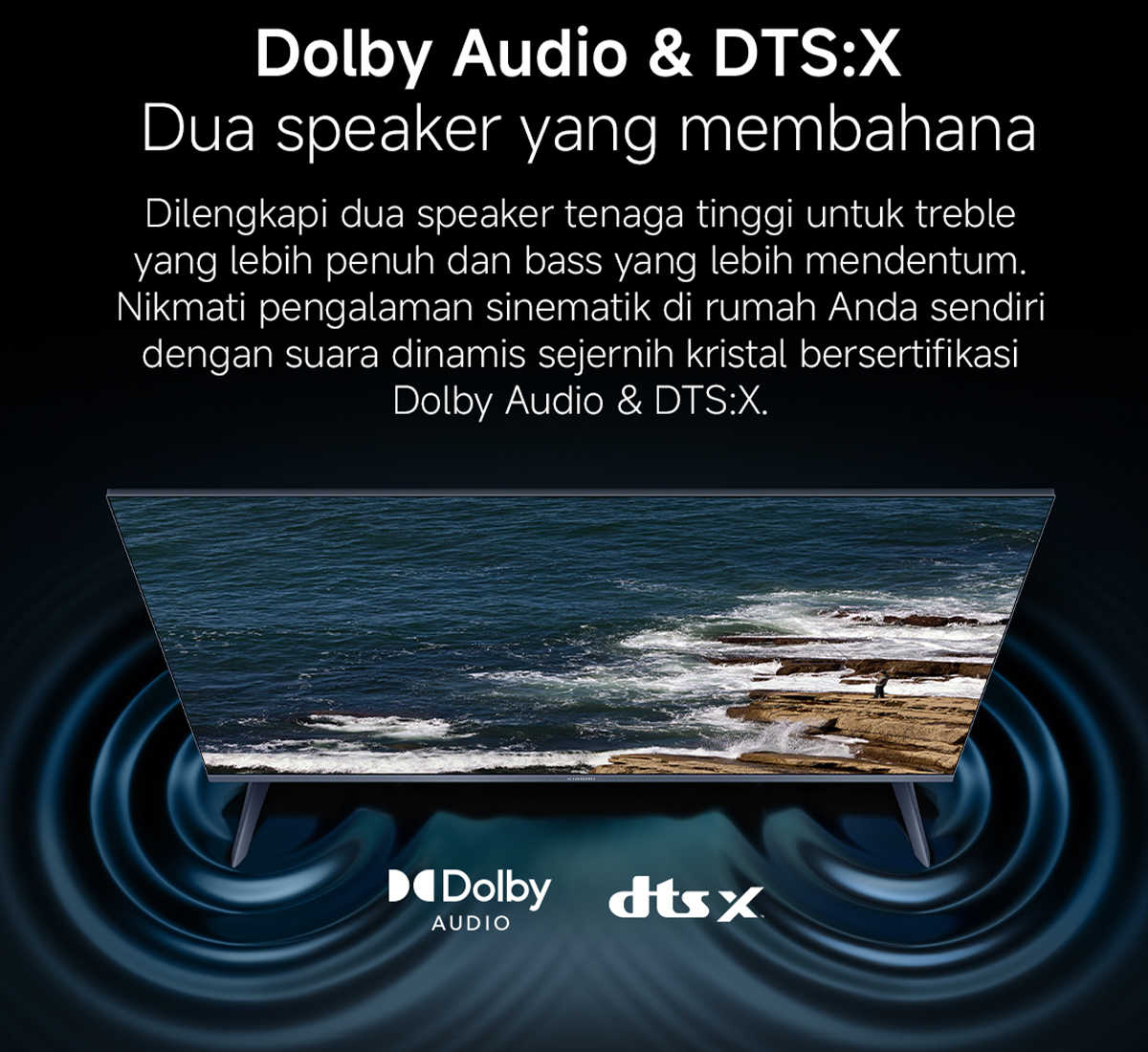 Jual Xiaomi TV A Pro 32 2026 | Layar QLED cerah dan tajam | Suara ...