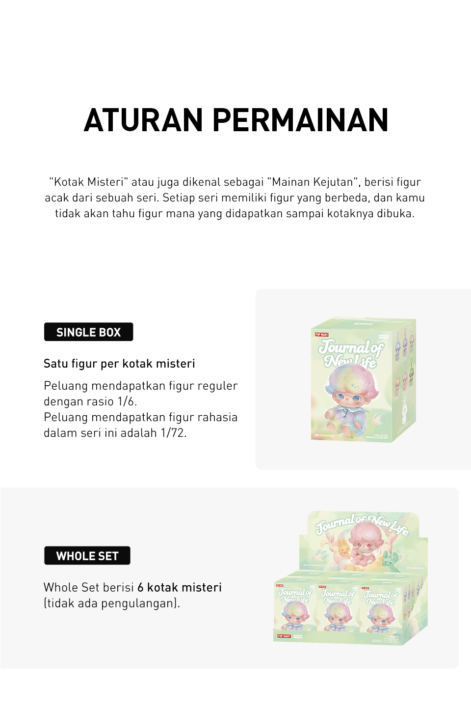 Jual POP MART DIMOO Journal of New Life Series - Vinyl Plush Pendant ...
