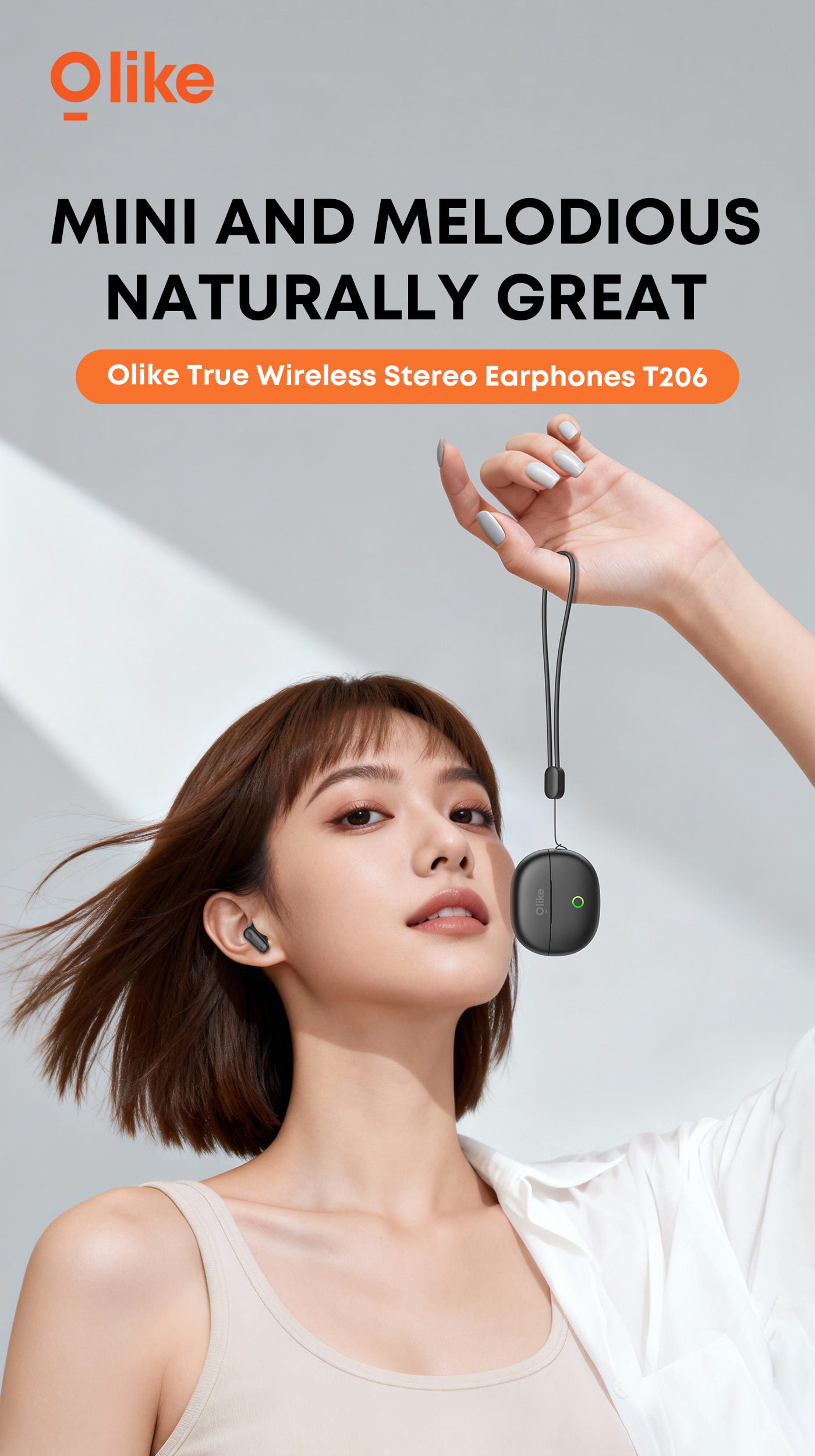 Jual [NEW PRODUCT] OLIKE TWS T206 Wireless Earbuds Driver 13mm Stereo ...