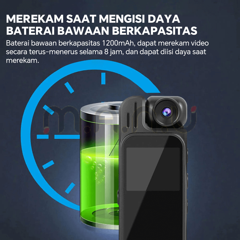 Jual Manu Mini Kamera HD 1080P Camcorder Layar 1.3" Dapat Diputar 180 ...