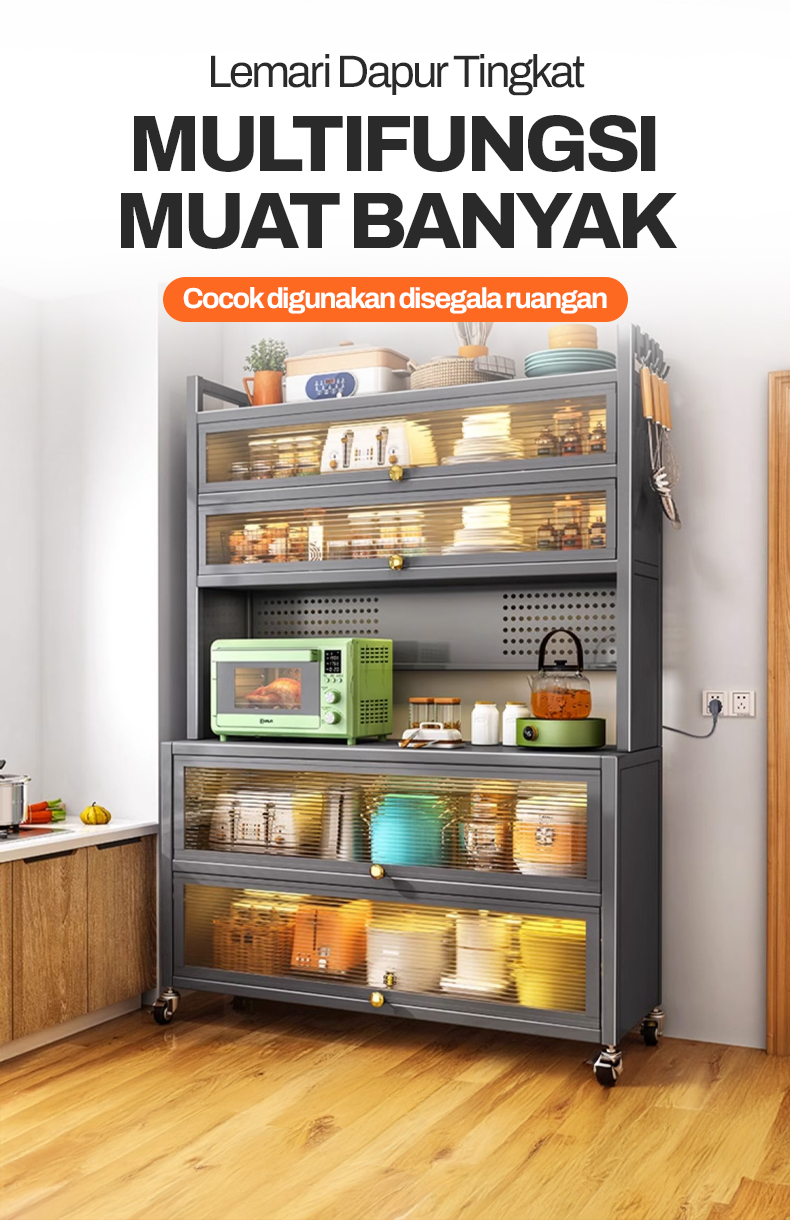 Jual FENG LONG RAK PIRING TERTUTUP LEMARI DAPUR MINIMALIS LEMARI DAPUR ...
