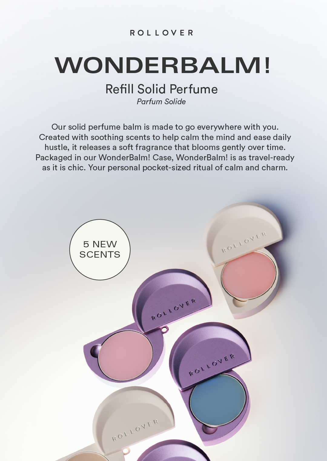 Jual Rollover Reaction - [REFILL] WonderBalm! Solid Perfume and Lip ...