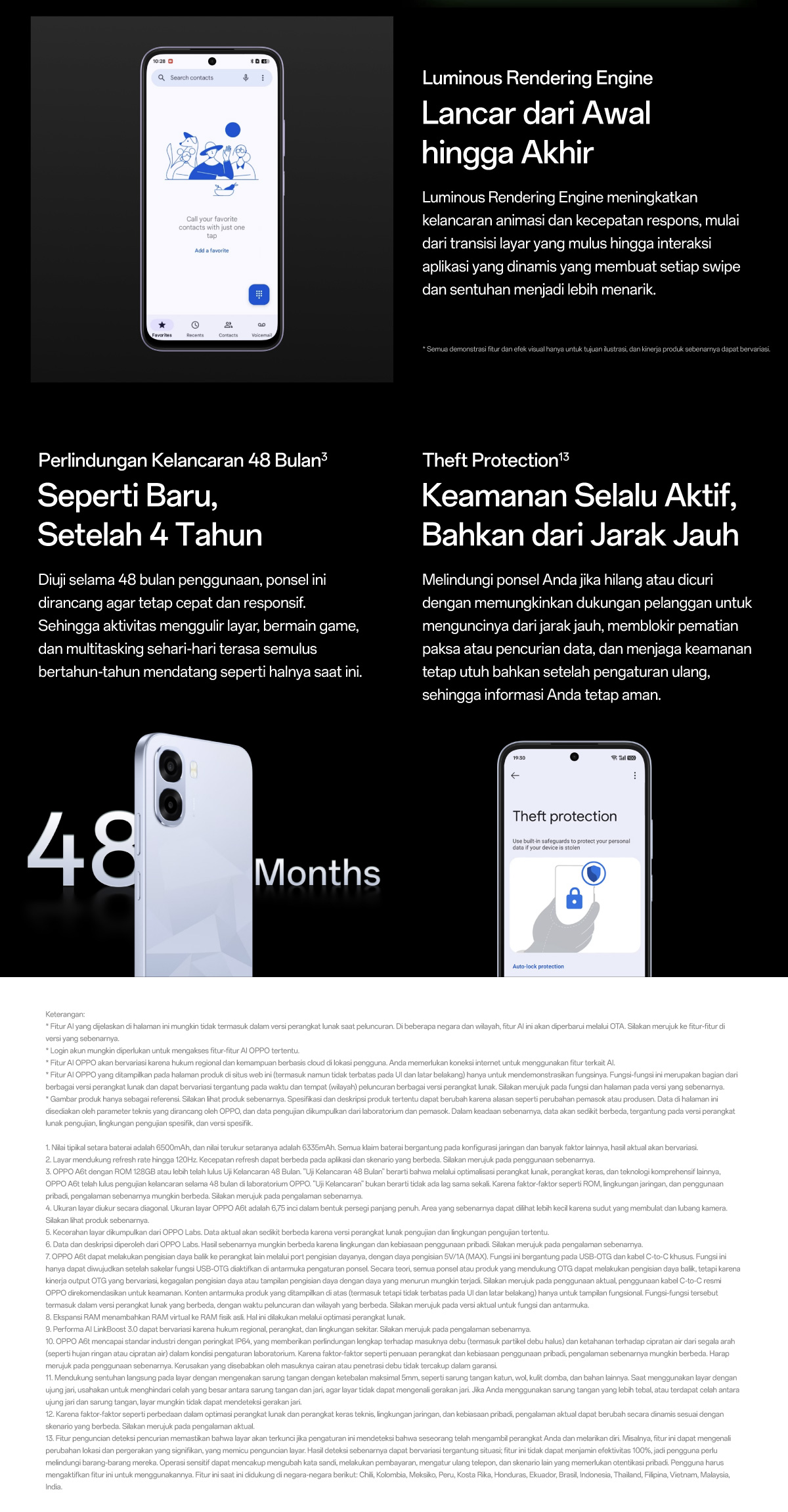 Jual [BARU] OPPO A6t Online Exclusive 4+64/128GB & 6+128GB [Snapdragon ...