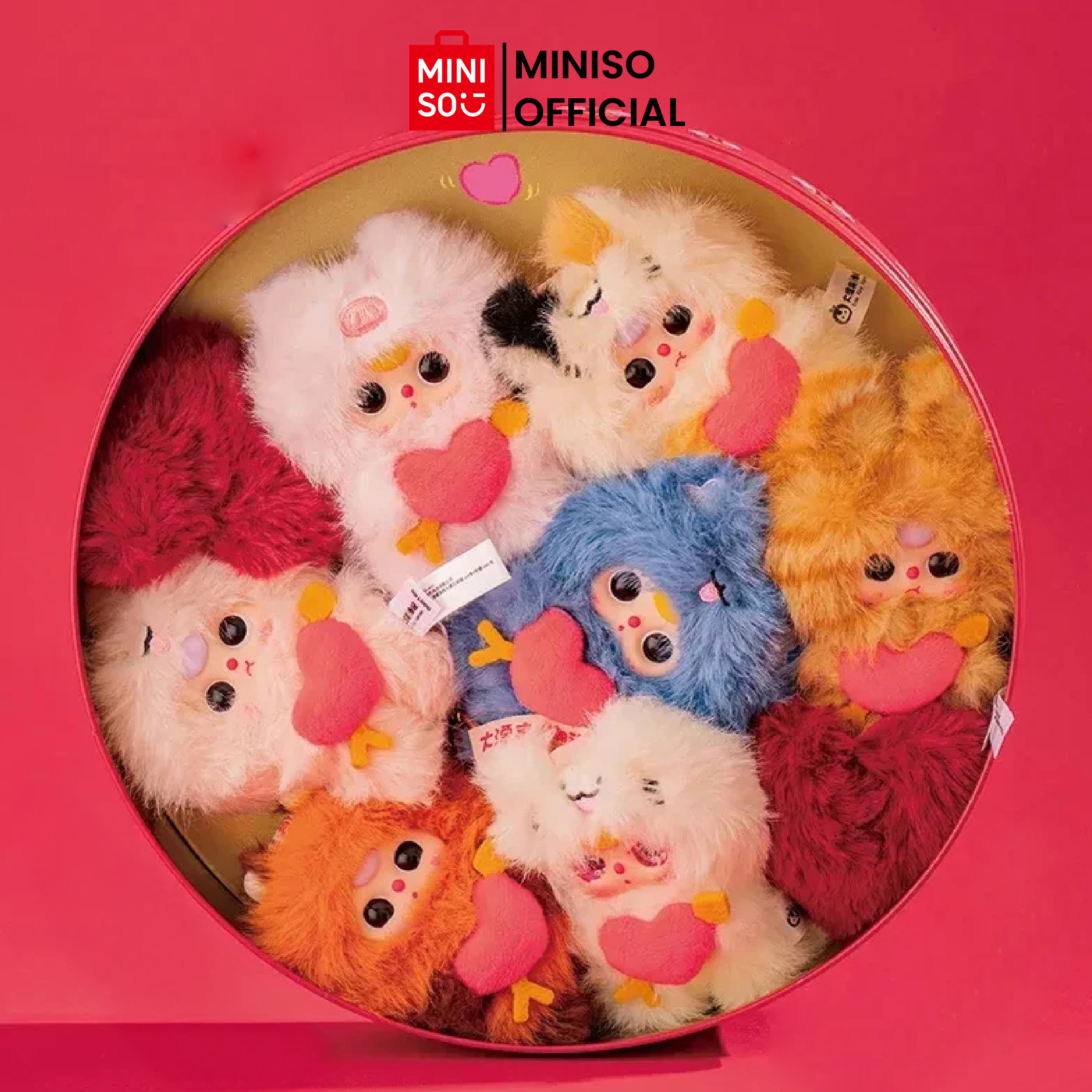 Jual MINISO X Baby Three Cupid Vinyl Plush Toy Blind Box Gantungan Tas ...