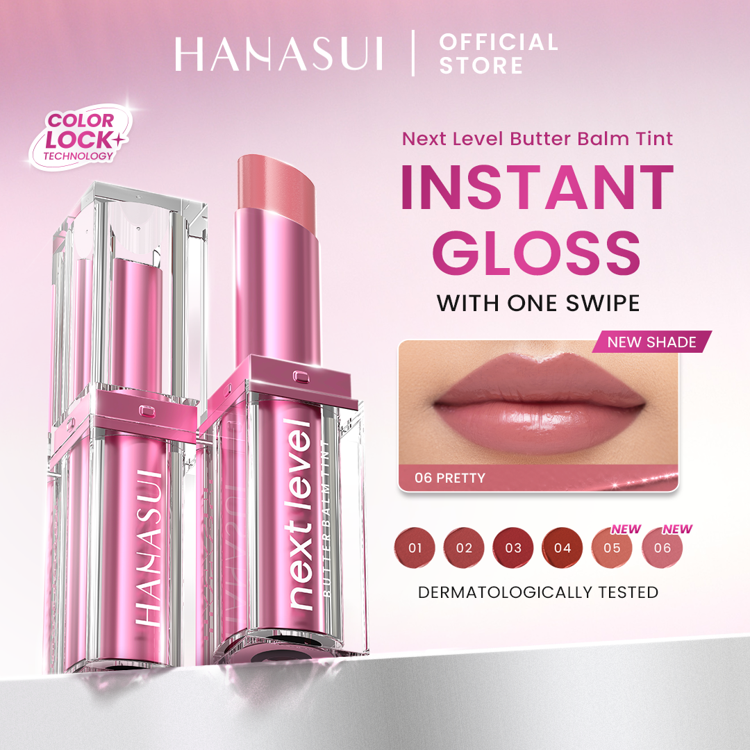 Jual Hanasui Next Level Butter Balm - Color Butter Balm Tinted Lip Balm ...