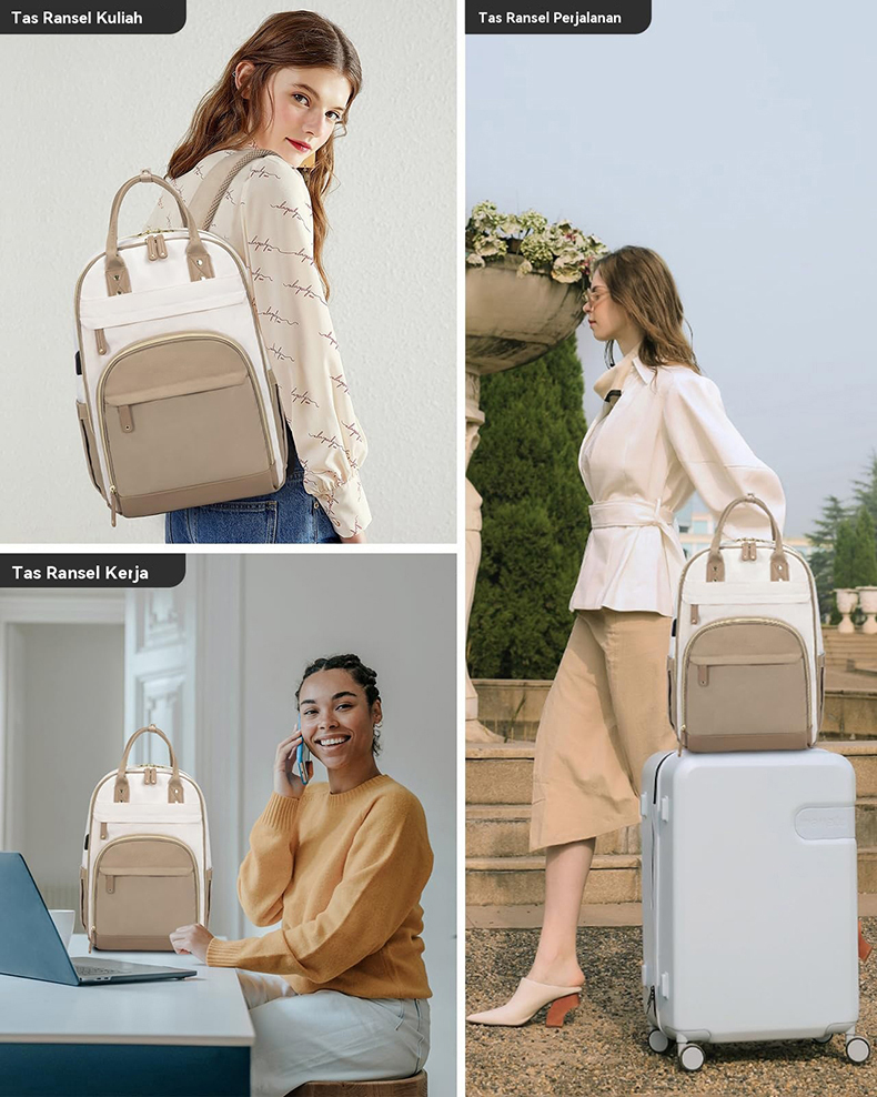Jual SURNO Tas Ransel Sekolah Wanita Fashion Korean Style Tas Ransel ...
