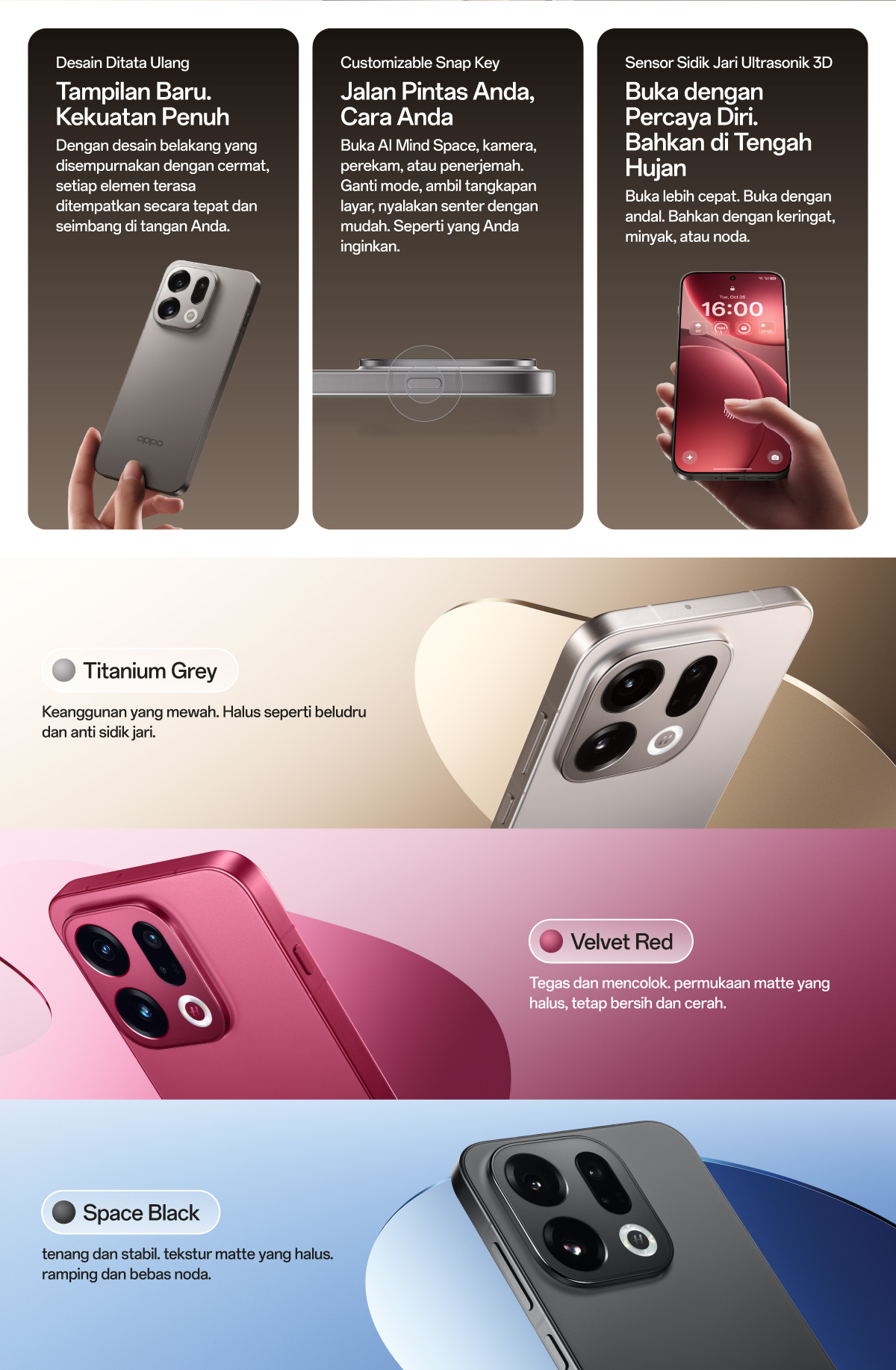 Jual [NEW] OPPO Find X9 5G (12/256GB) (16/512GB) Trinity Engine ...