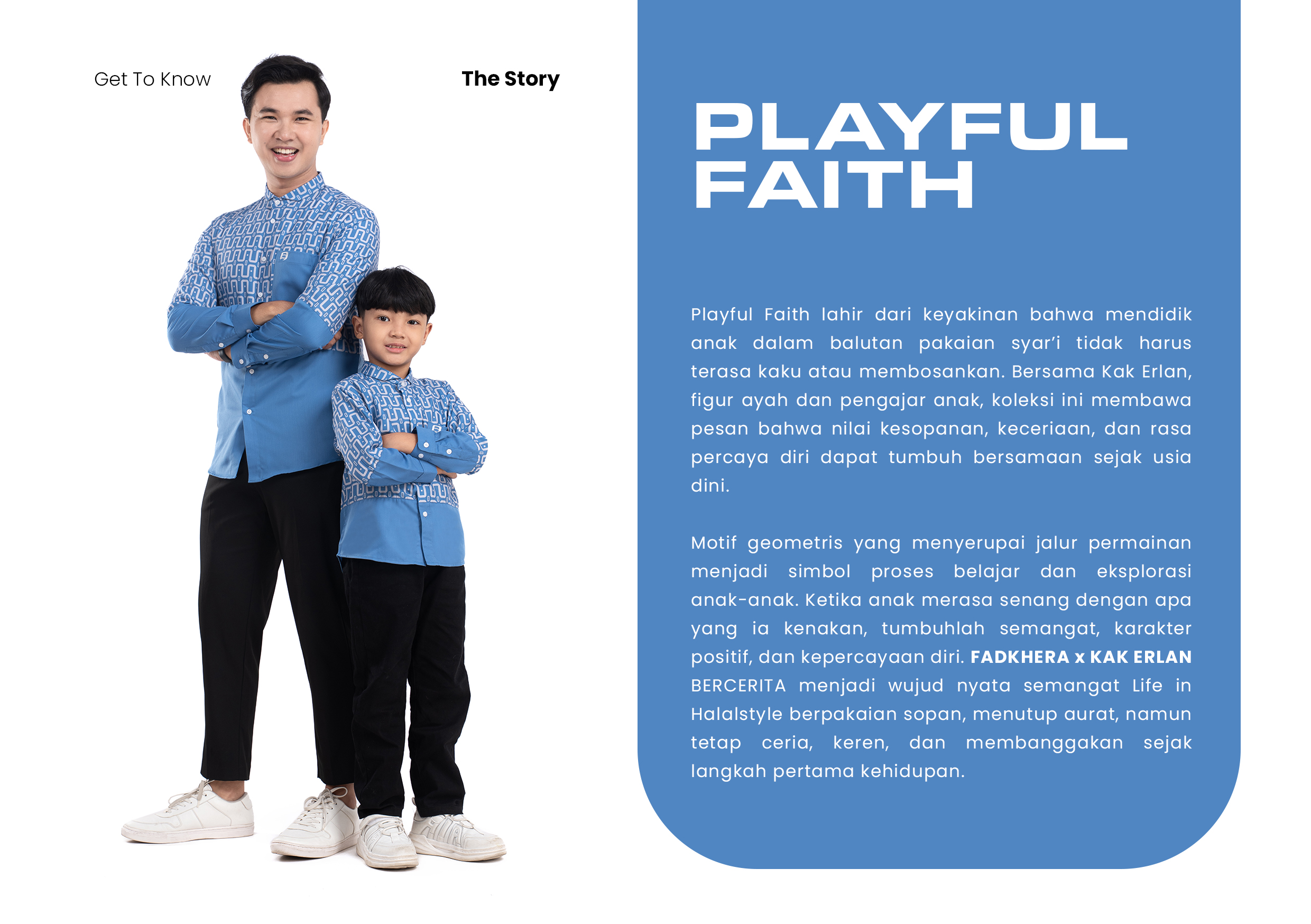 Jual Fadkhera X Erlan Couple Father & Son | Baju Koko Muslim Pria ...