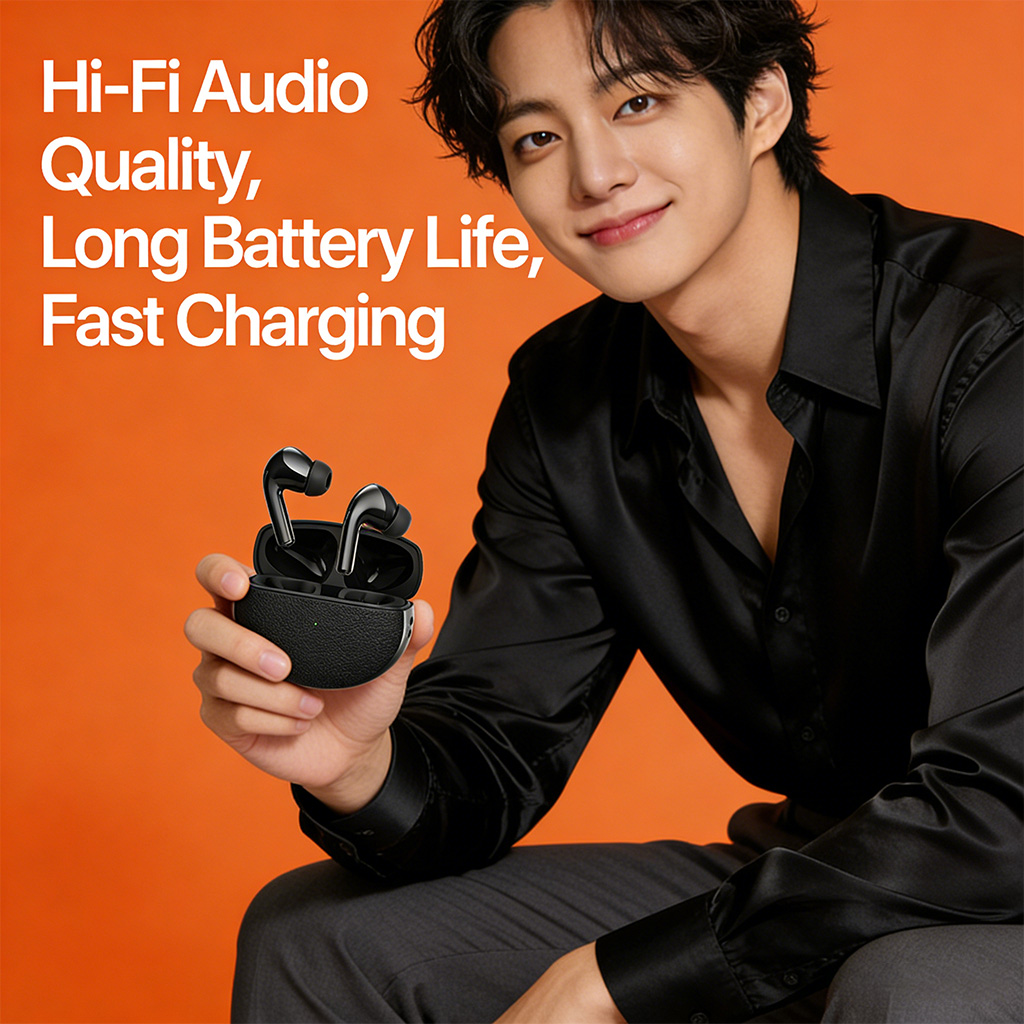 Jual LENTIVEN HEADSET Earbuds TWS Wireless Earphone Bluetooth 5.4 Hi ...
