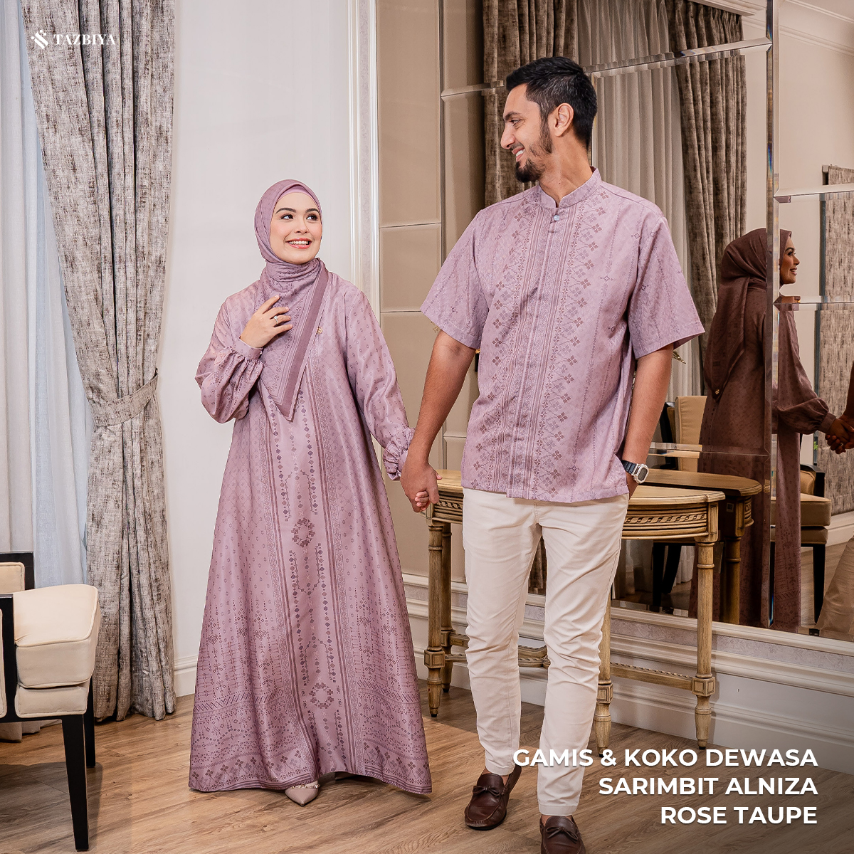 Jual [READY STOCK] Tazbiya Sarimbit Alniza Series | Baju Sarimbit ...