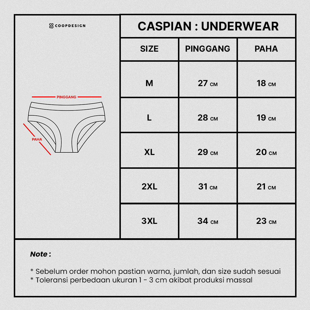 Jual [BEST SELLER] Coop Design - Caspian Celana Dalam Cotton Pria ...