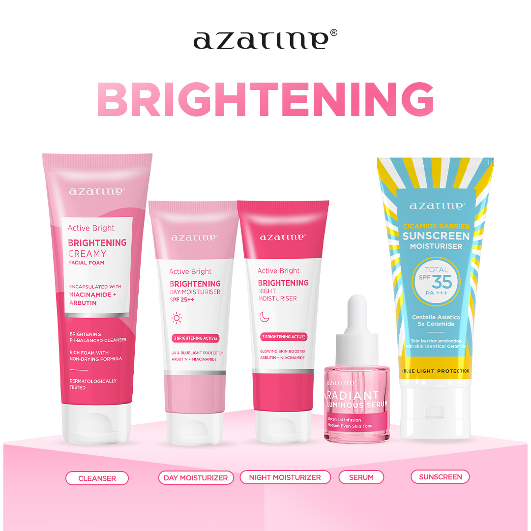 Jual Azarine Skincare Series [5 PCS] Paket Lengkap Skincare BEST SELLER ...