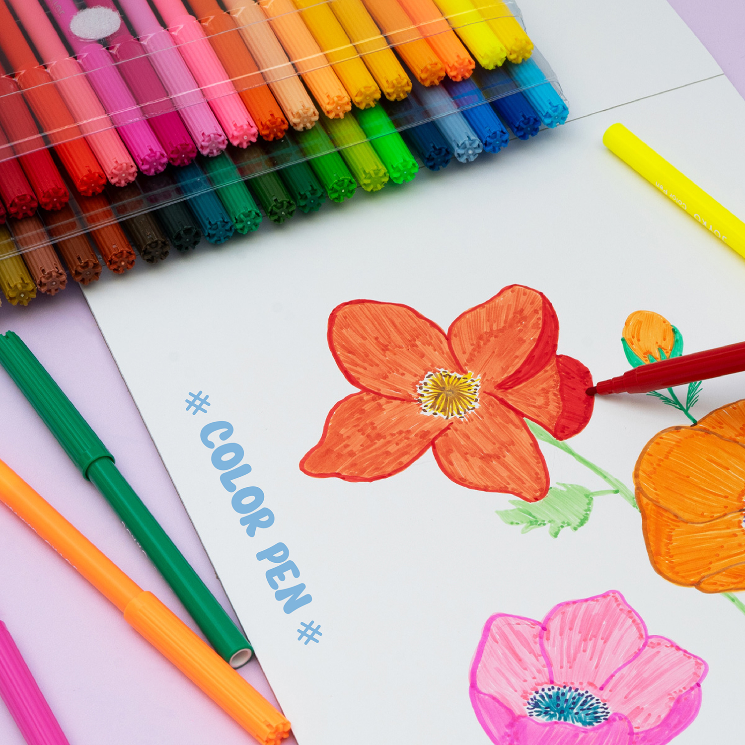 Jual JOYKO Color Pen Pulpen Pena Warna CLP-47 | Shopee Indonesia