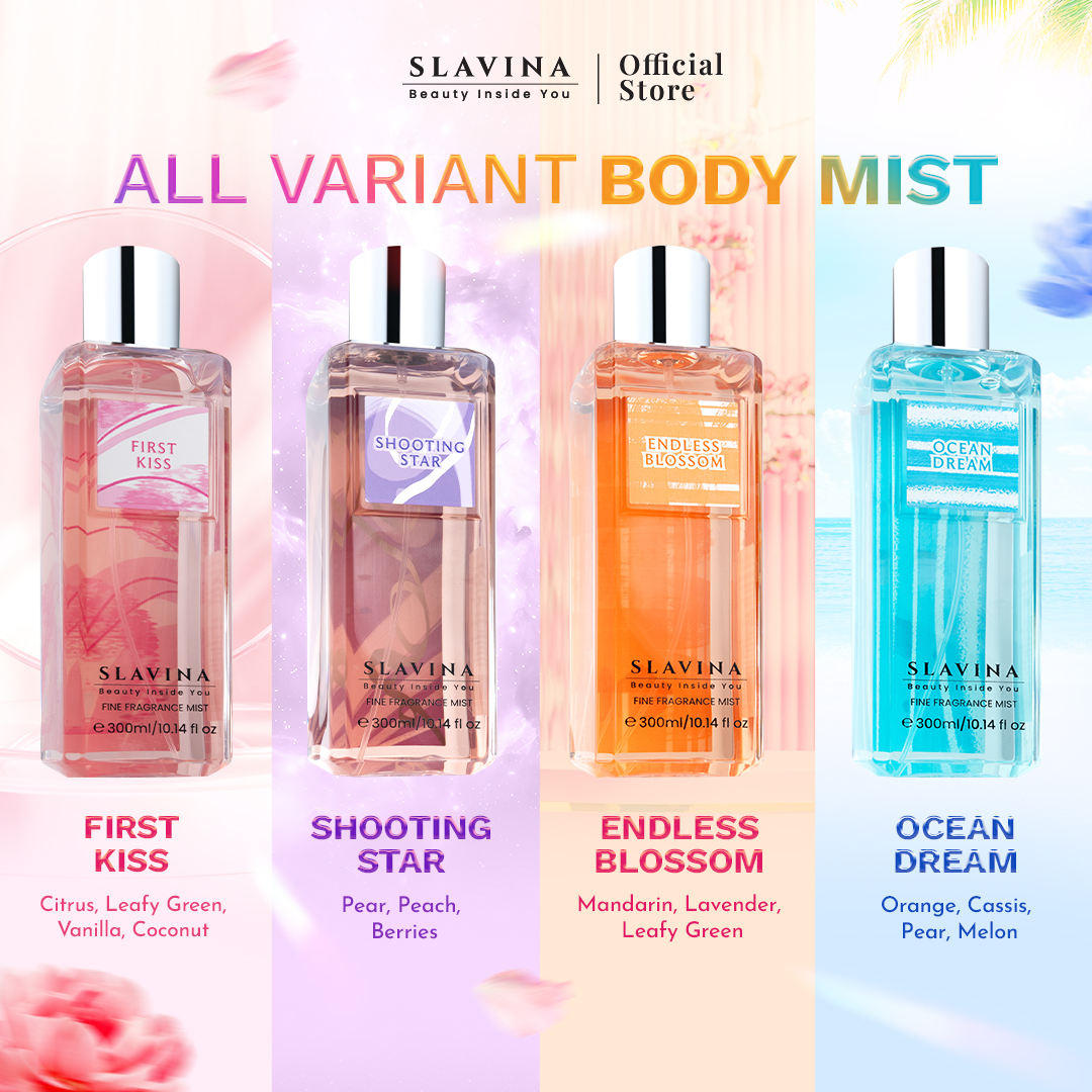Jual [All Variant] SLAVINA Body Mist by Nagita Slavina – Parfum Wanita ...