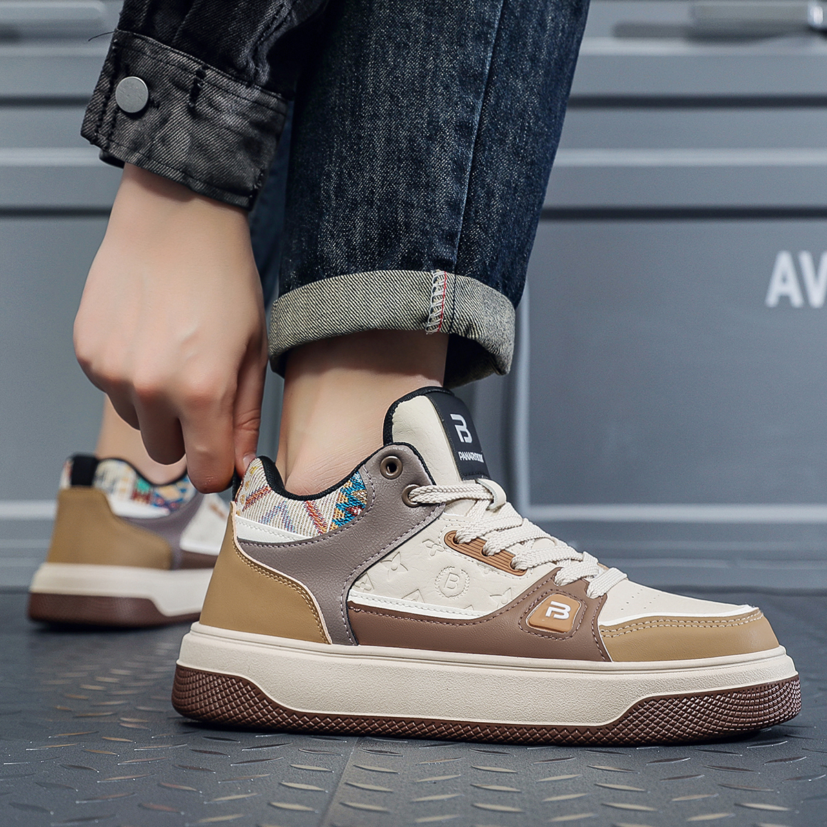 Jual PANARYBODY Sepatu Pria Gen Z Casual Fashion Kekinian QNK8012 ...