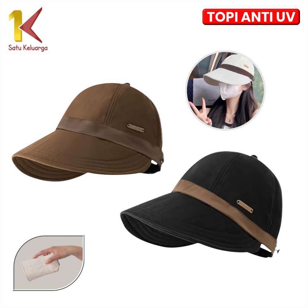 Jual Satu Keluarga Topi Anti UV P646 Topi Wanita Korea Fashion Dengan ...
