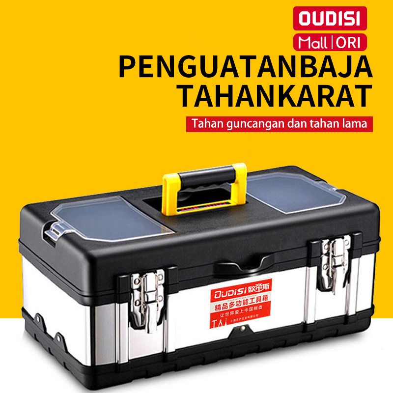 Jual OUDISI Tool Box 14-20'' Besi Baja Kotak Perkakas Besar 20inch ...