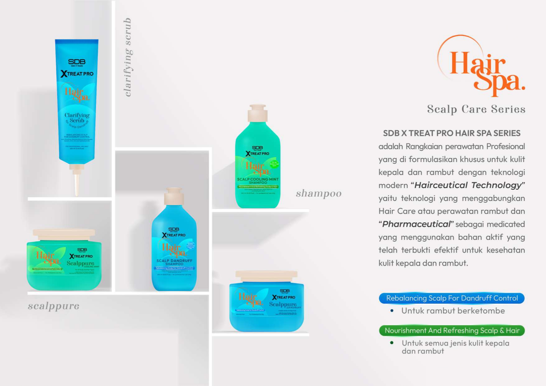 Jual NEW LAUNCH Scalppure Dandruff - X Treat Pro Hair Spa / Untuk ...