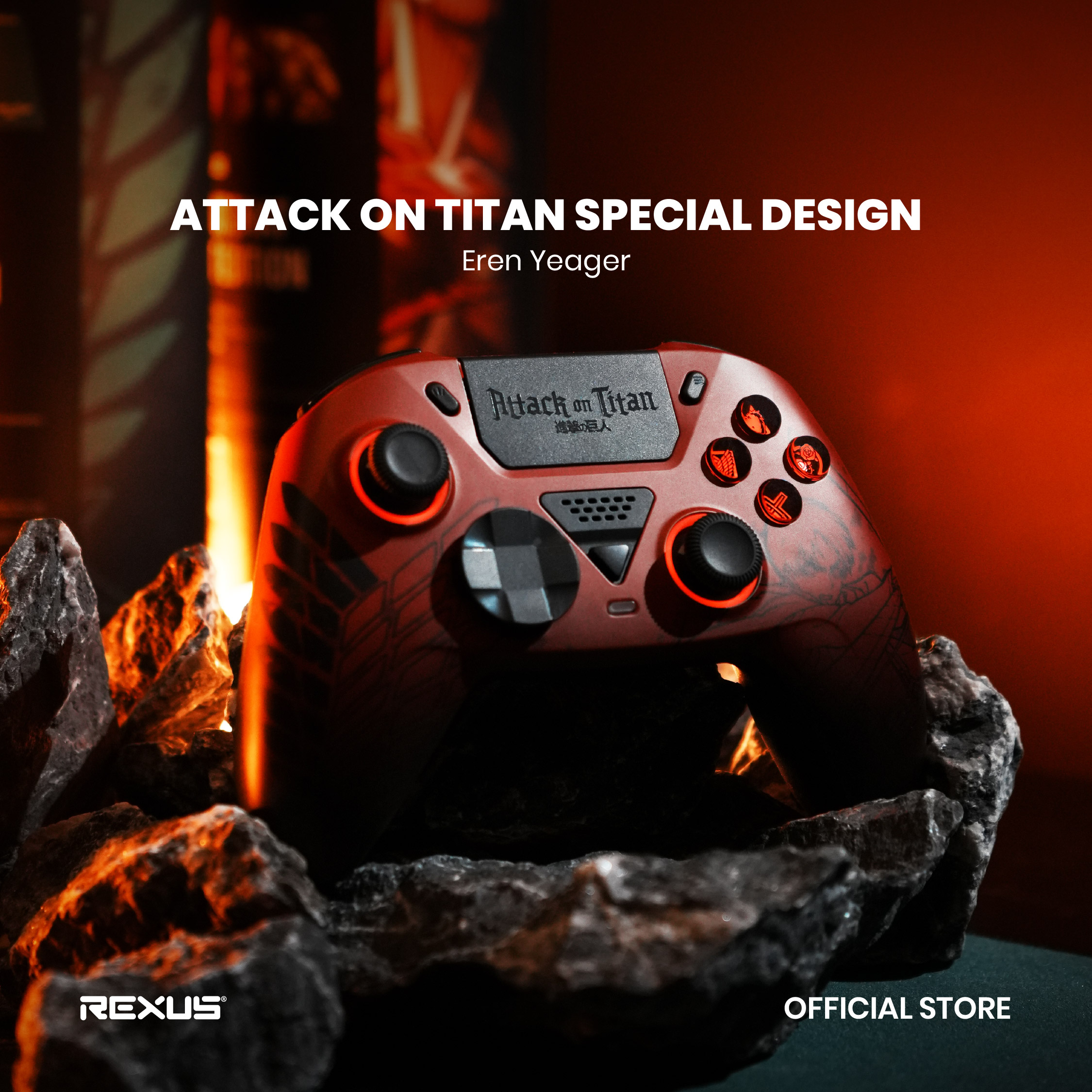 Jual [Exclusive] Rexus Gladius GX450 Gamepad Bluetooth Wireless Attack ...