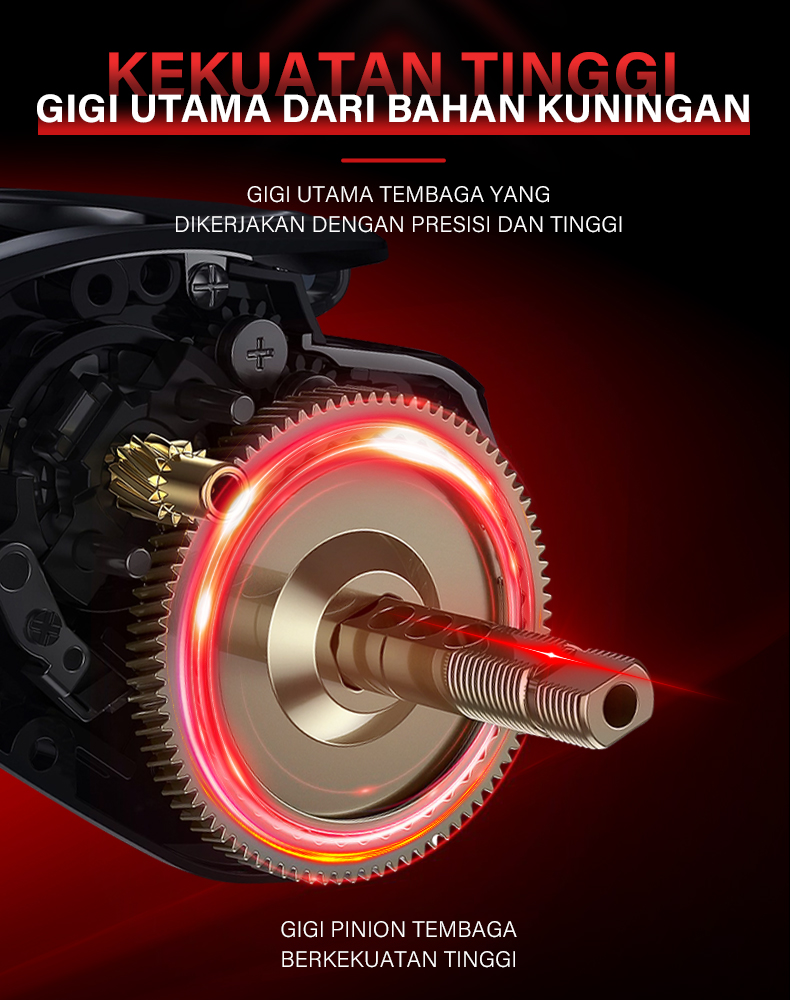 Jual [OFFICIAL] SeaHunter Turbo Pro 8.1:1 Gear Ratio Reel + Cast King ...