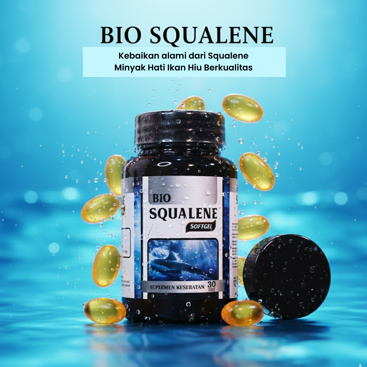 Jual Bio Squalene dari Ekstrak Minyak Ikan Hiu Squalene Fish Oil Asli ...