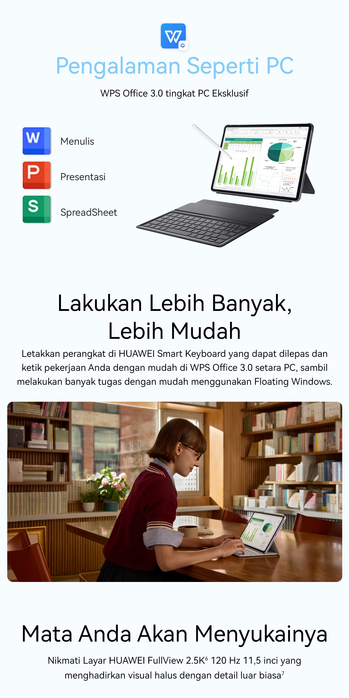Jual [6.6 | Voucher s/d 15%| FREE PEN] HUAWEI MatePad 11.5” New ...