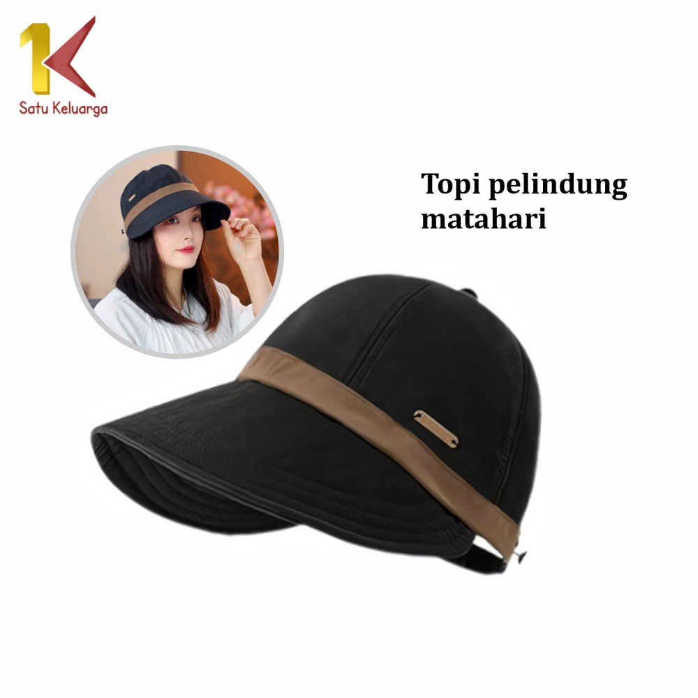Jual Satu Keluarga Topi Anti UV P646 Topi Wanita Korea Fashion Dengan ...