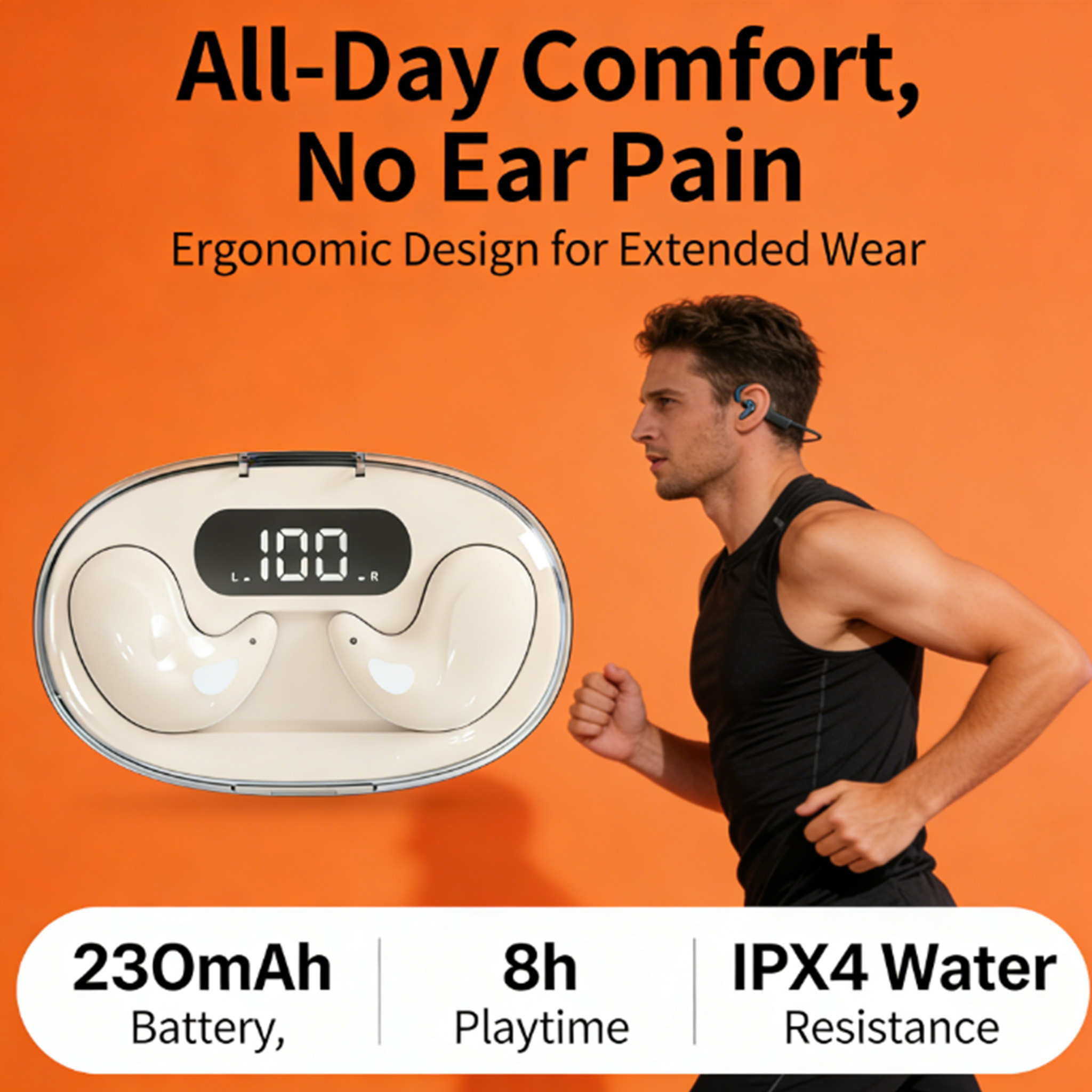 Jual HZSUM LENTIVEN Earbuds TWS Wireless Earphone Bluetooth HEADSET 5.4 ...