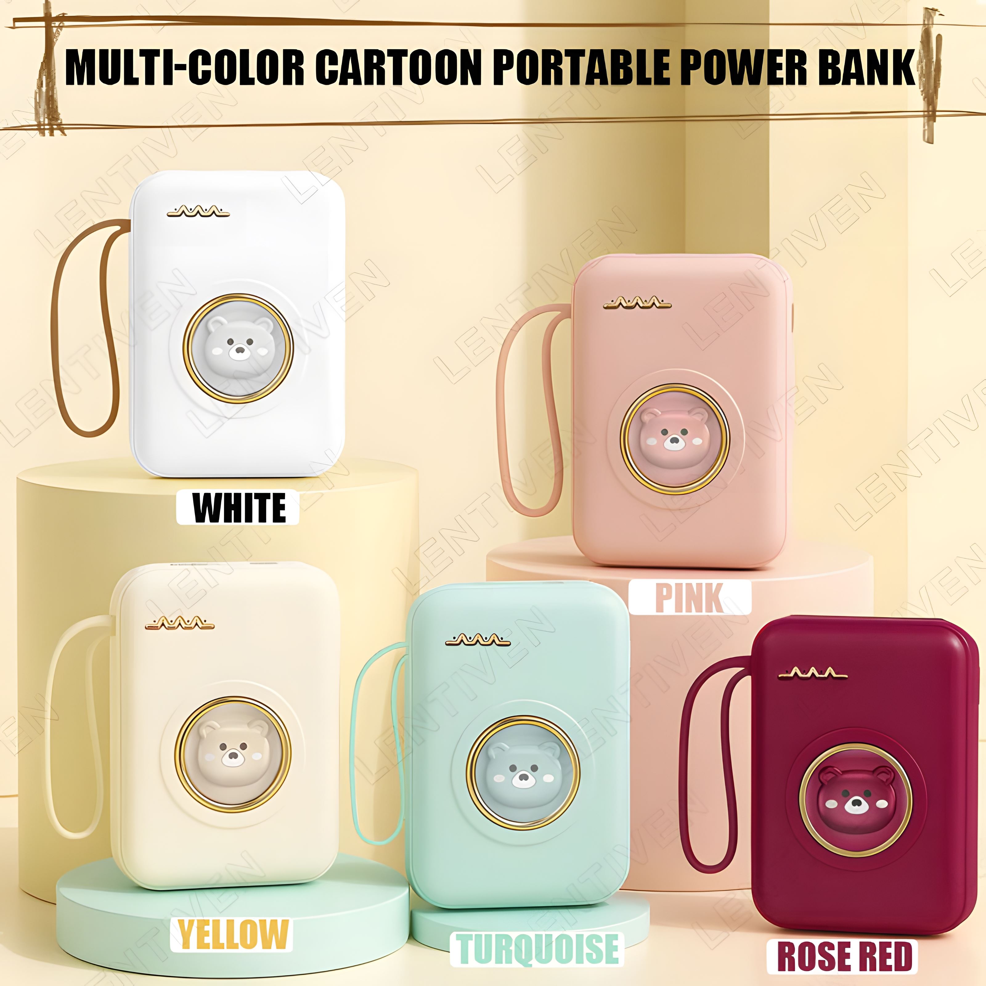 Jual LIANGWE LENTIVEN PowerBank 20000mah Mini Size With 4 USB Fast ...