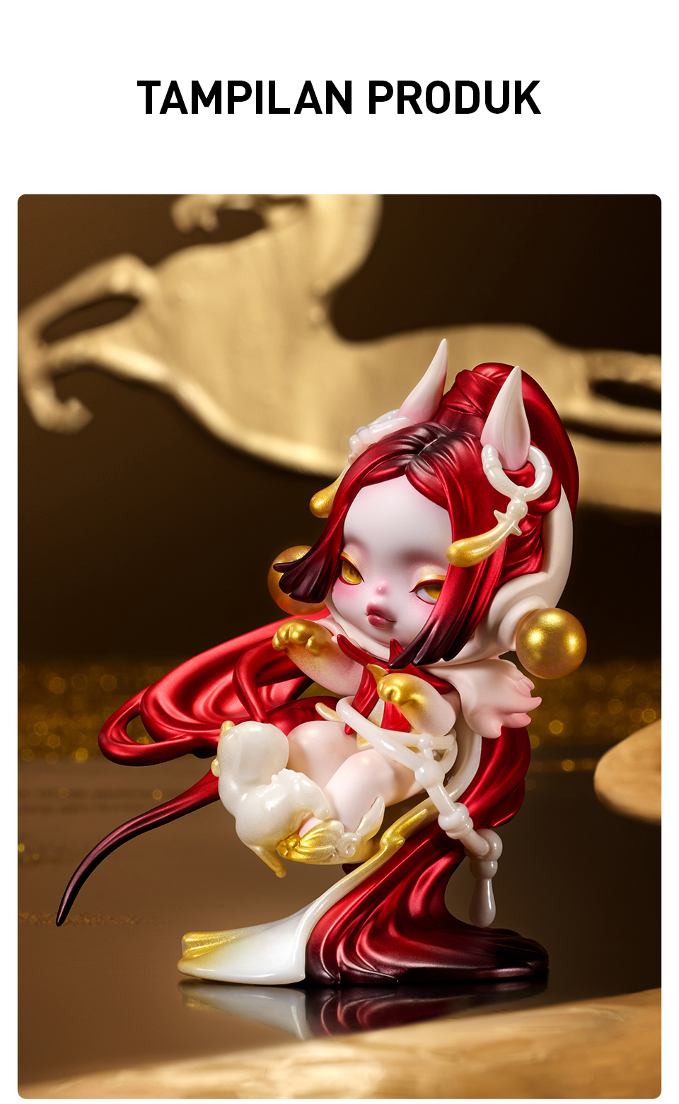 Jual POP MART SKULLPANDA Celestial Horse Figurine Action Figure ...