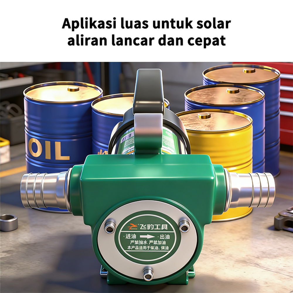 Jual FEIBAO Pompa Minyak Solar Listrik Heavy Duty 12/24/220 V Anti ...