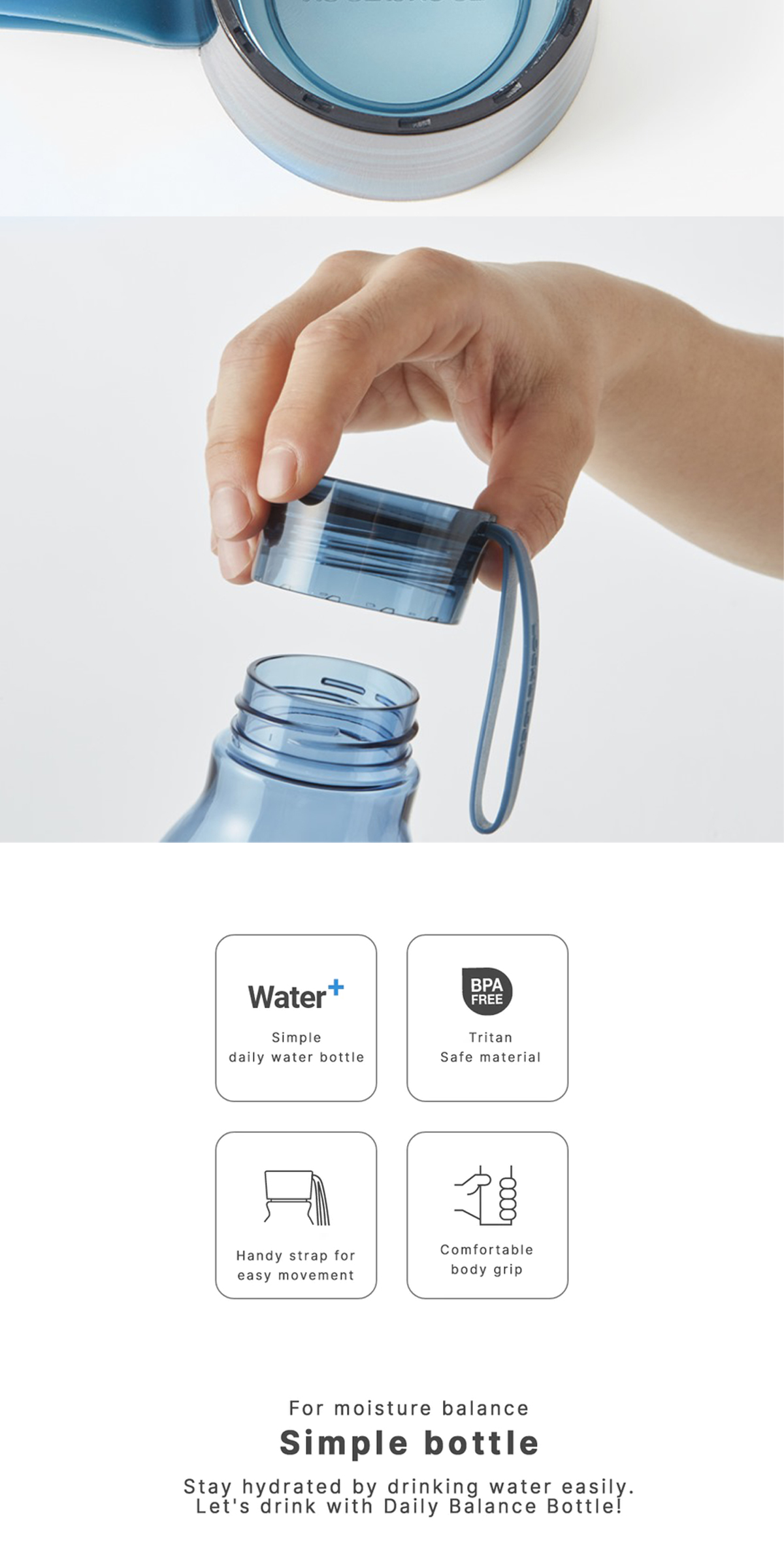 Jual LocknLock - Bisfree Eco Botol Minum 750ML - ABF664 | Shopee Indonesia