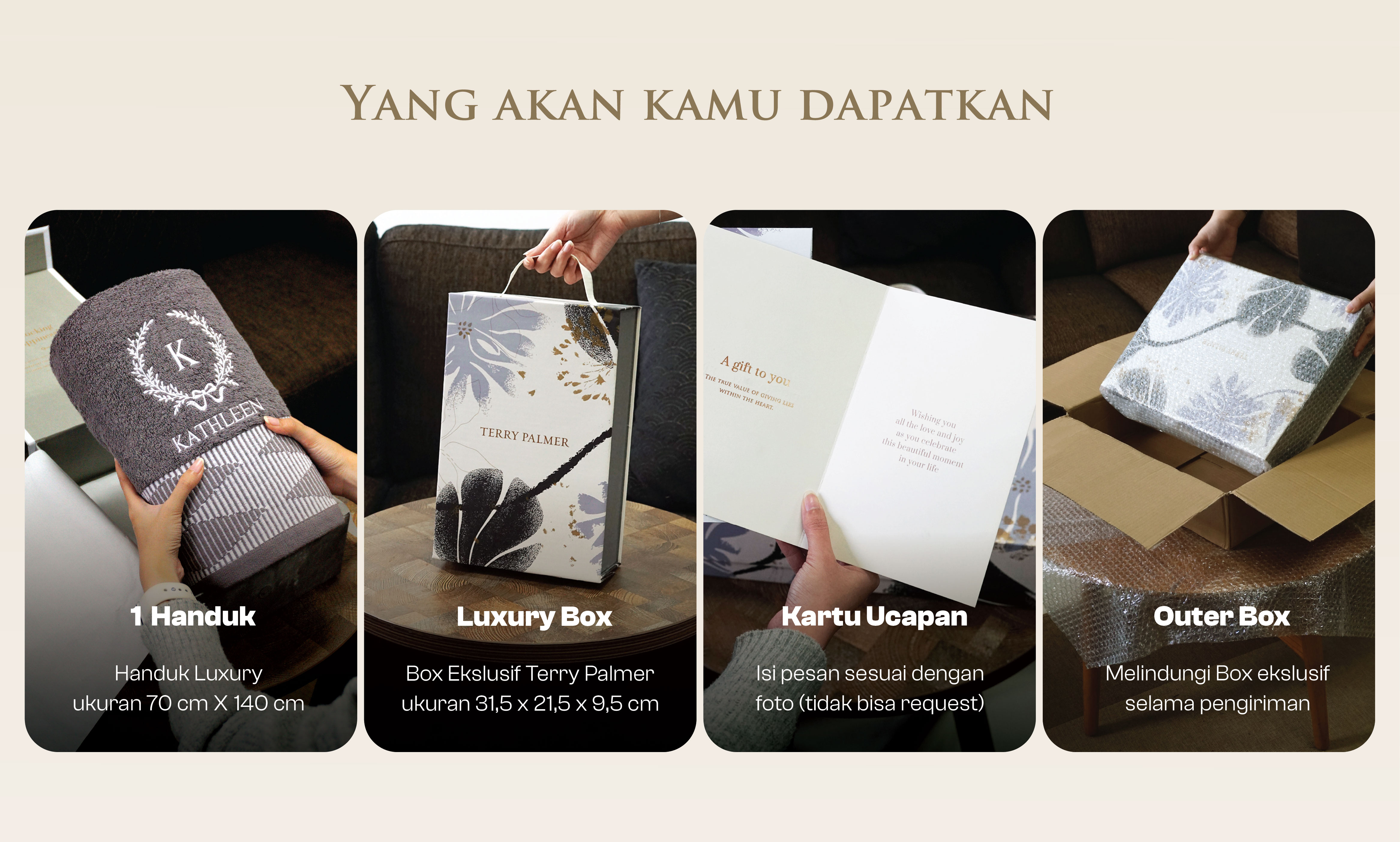 Jual Terry Palmer Luxury - Royale (Handuk Single Set) / Handuk ...